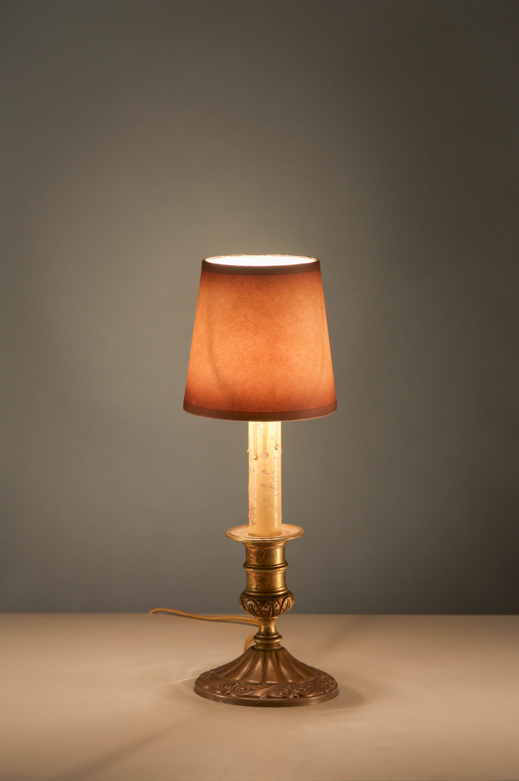 Cafe Table Lamp Wparchment Shade Table Lamps Collection City Knickerbocker Lighting Rentals
