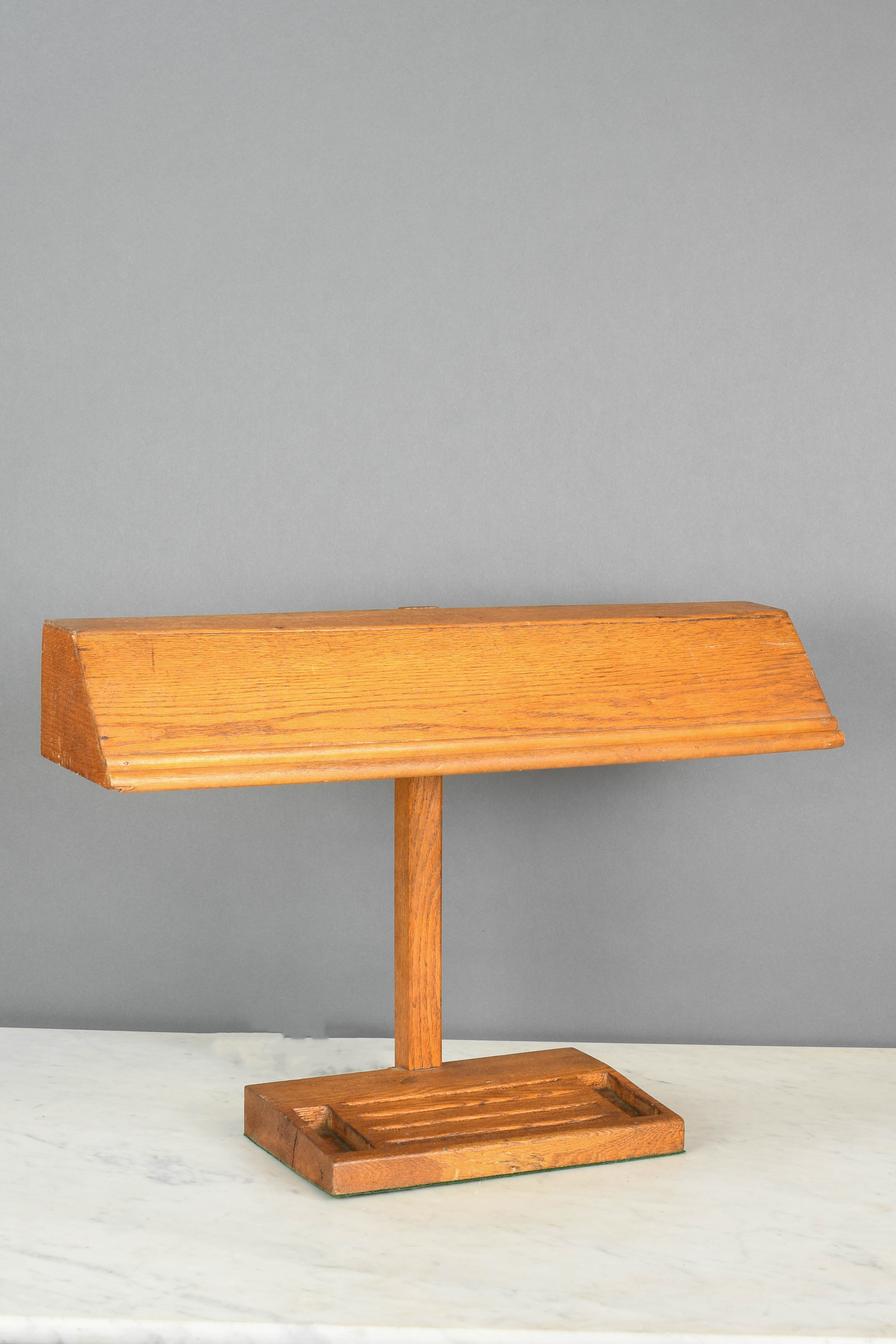 Wooden Fluorescent Bank Lamp | Desk Lamps | Collection | City ...