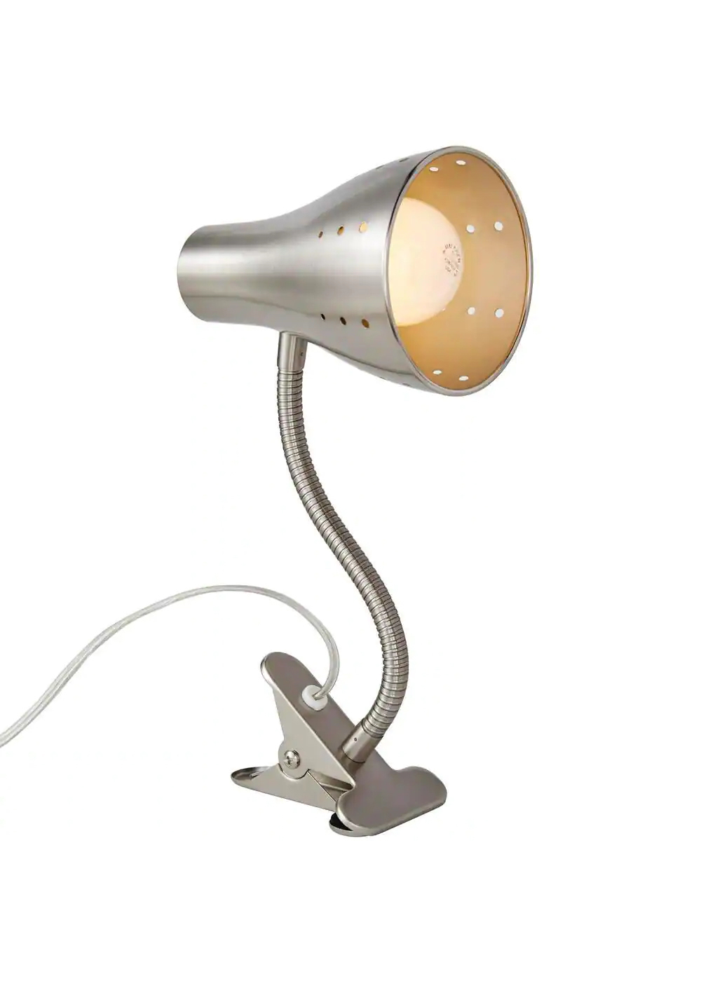 14" Chrome Clamp Mid Century Lamp | Desk Lamps | Collection | City ...