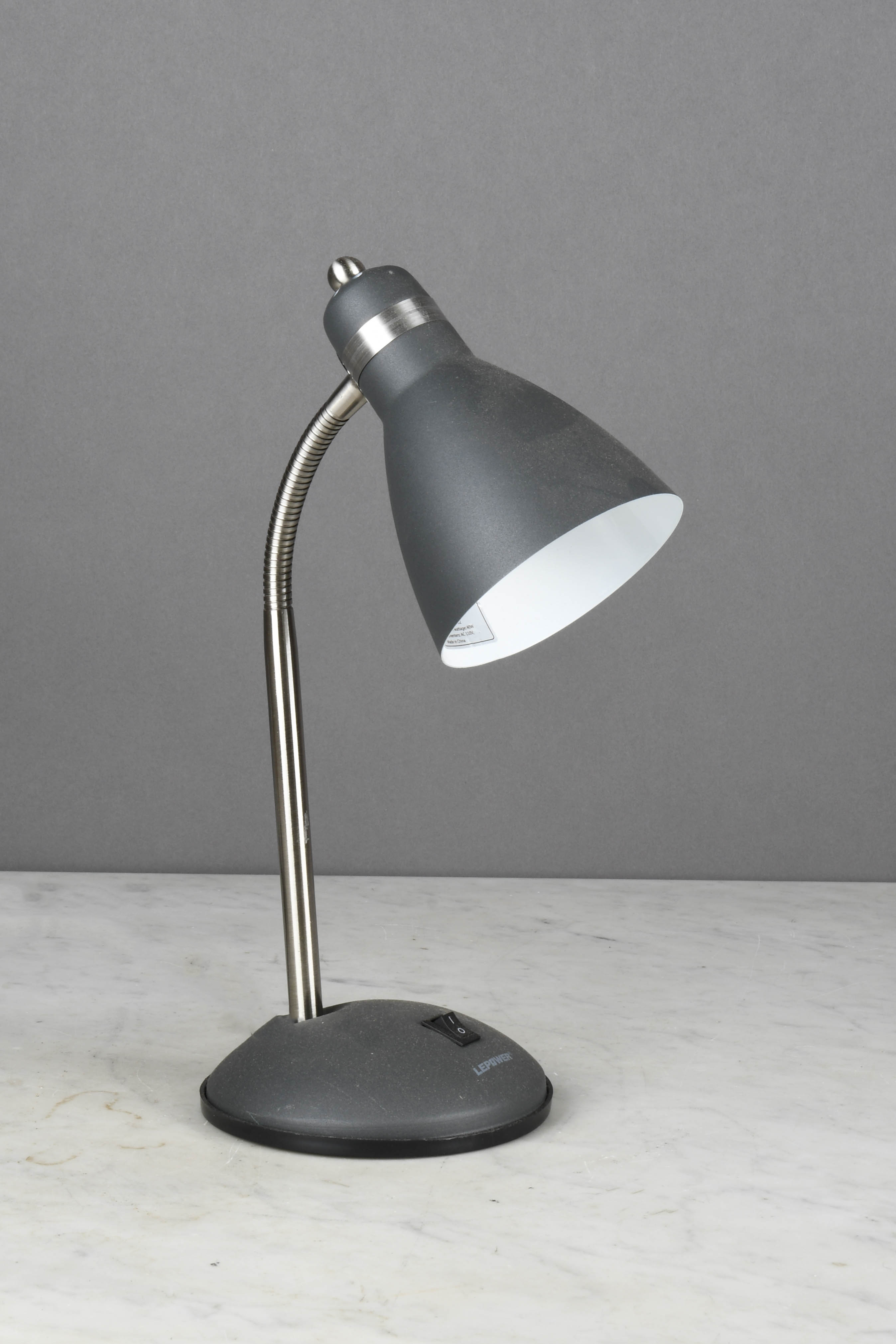 Gray Simple Gooseneck Desk Lamp | Desk Lamps | Collection | City ...