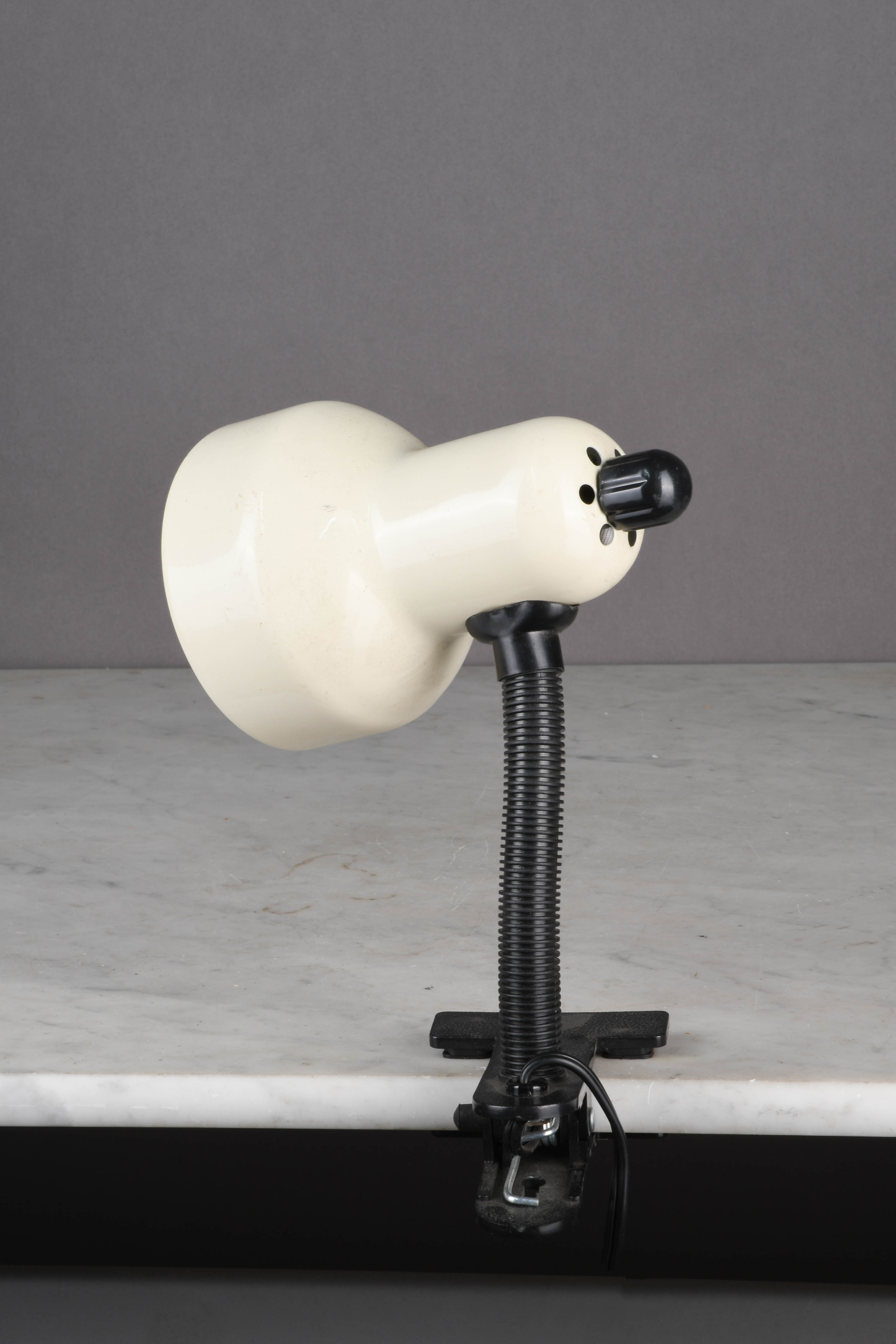 Off White Small Clamp Gooseneck Lamp | Desk Lamps | Collection | City ...