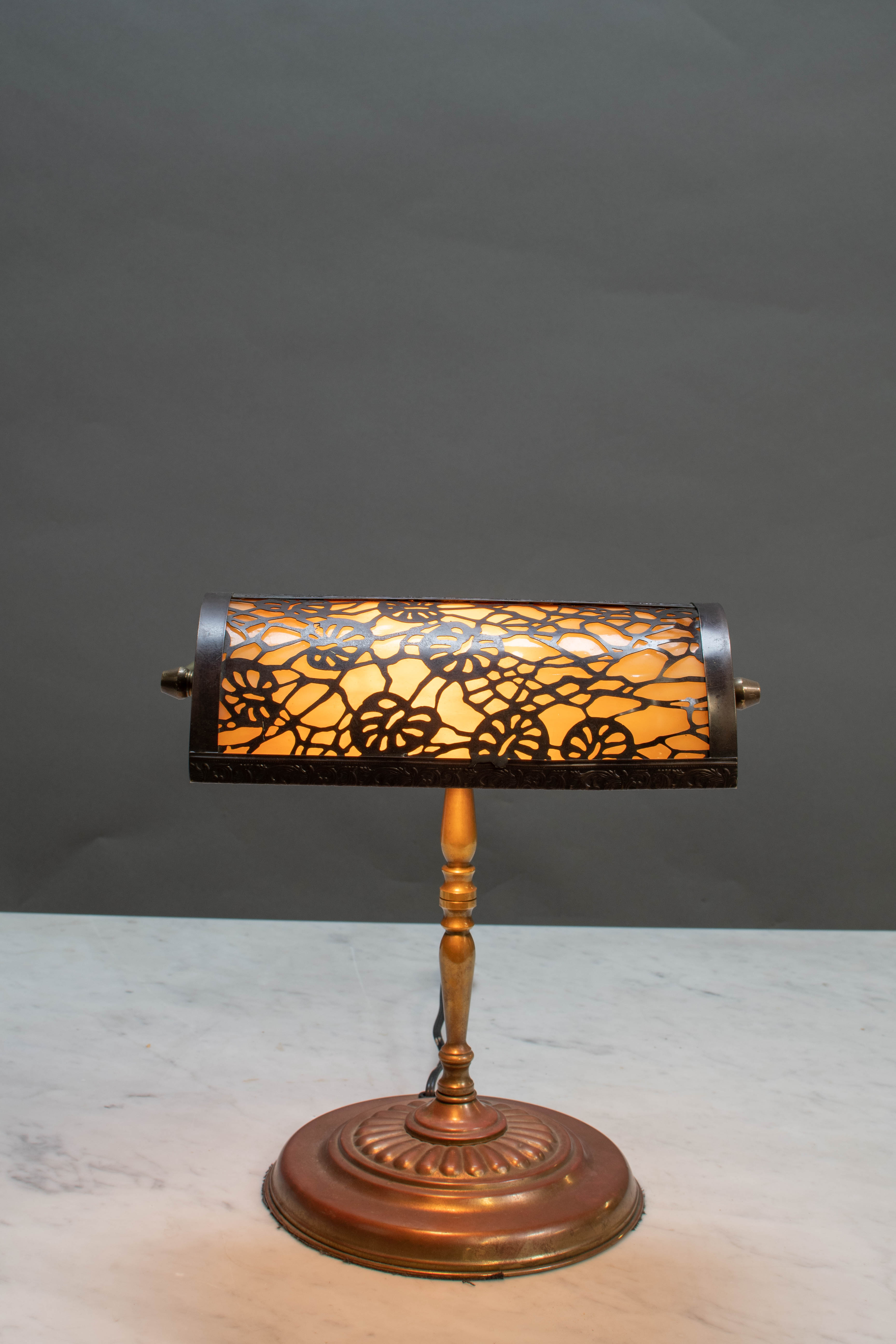 Floral Shaded Desk Lamp | Desk Lamps | Collection | City Knickerbocker ...