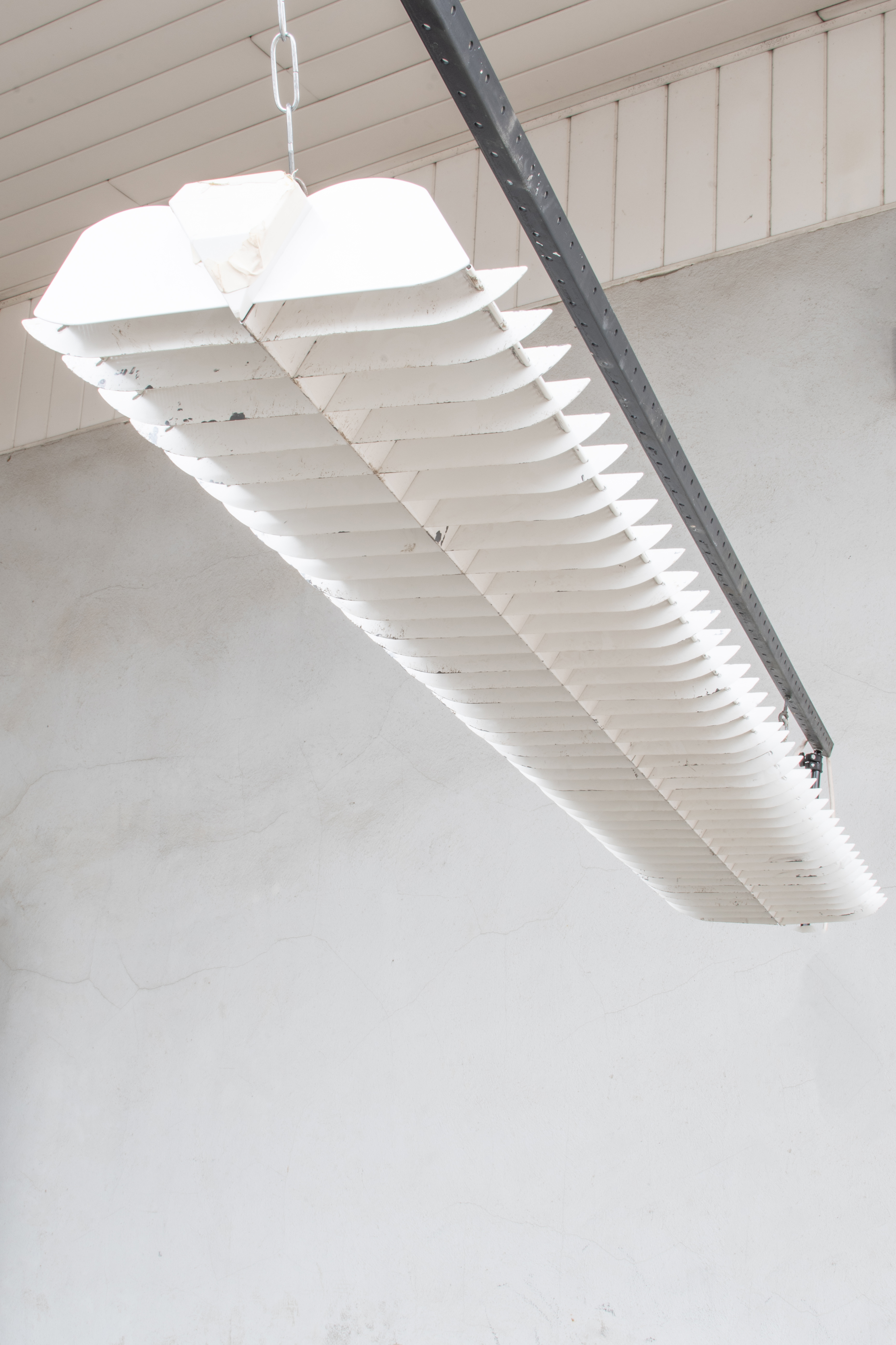 8' Contemporary Modern Fluorescent w/Modern Louvers | Fluorescents ...