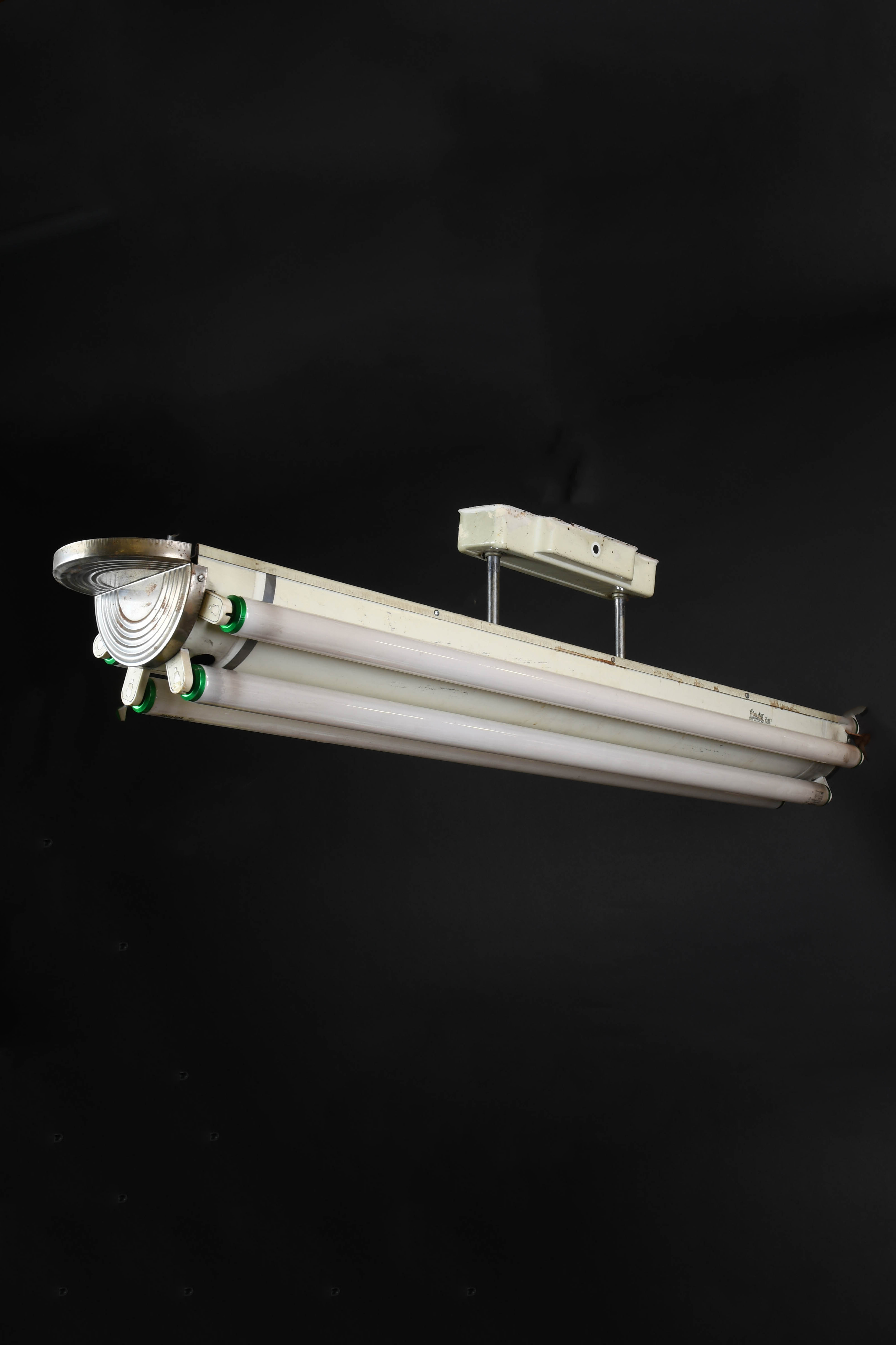4' Mid Century Exposed Five Bulb Fluorescents | Fluorescents ...