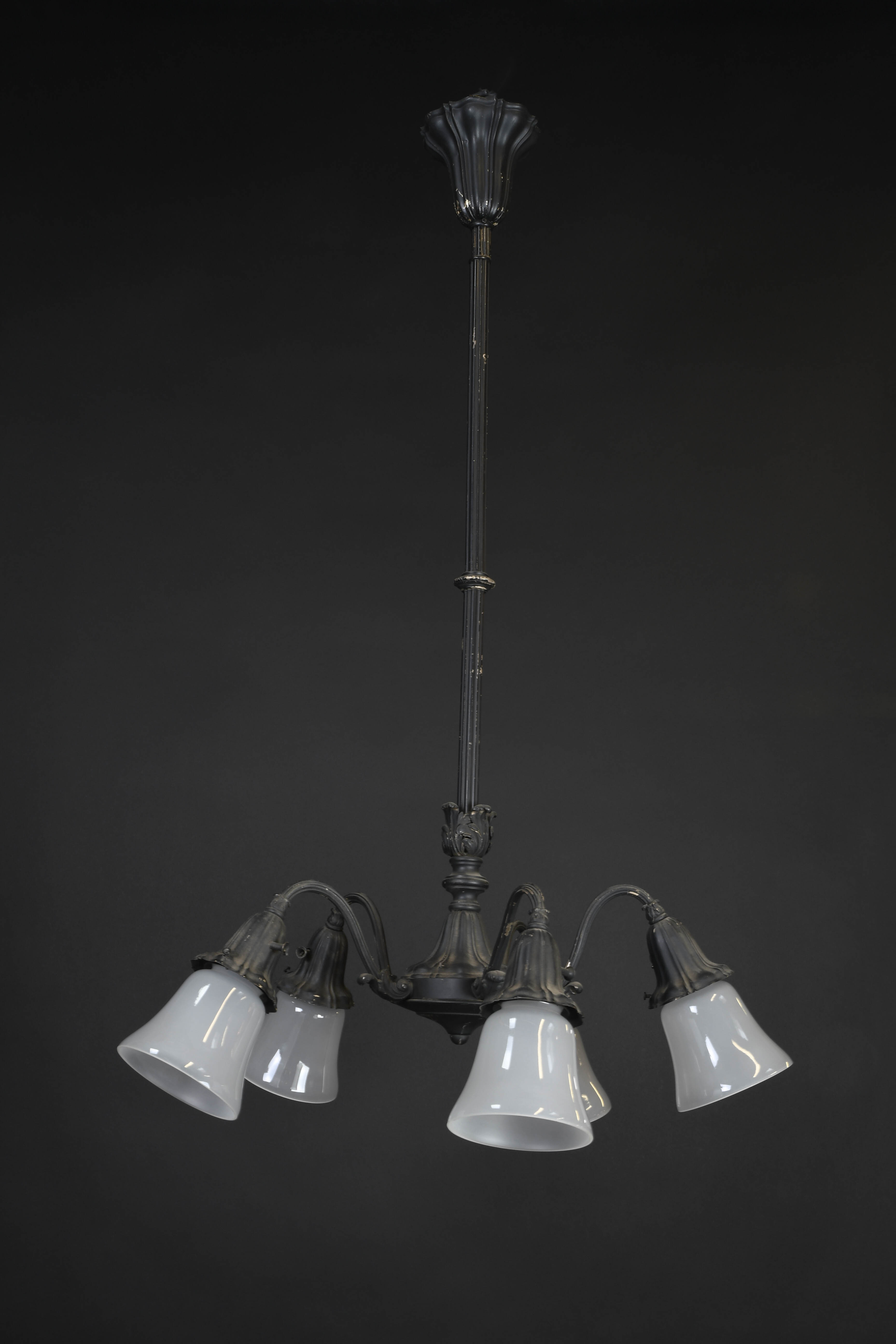 Iron Five Light Chandelier | Hanging Fixtures | Collection | City ...