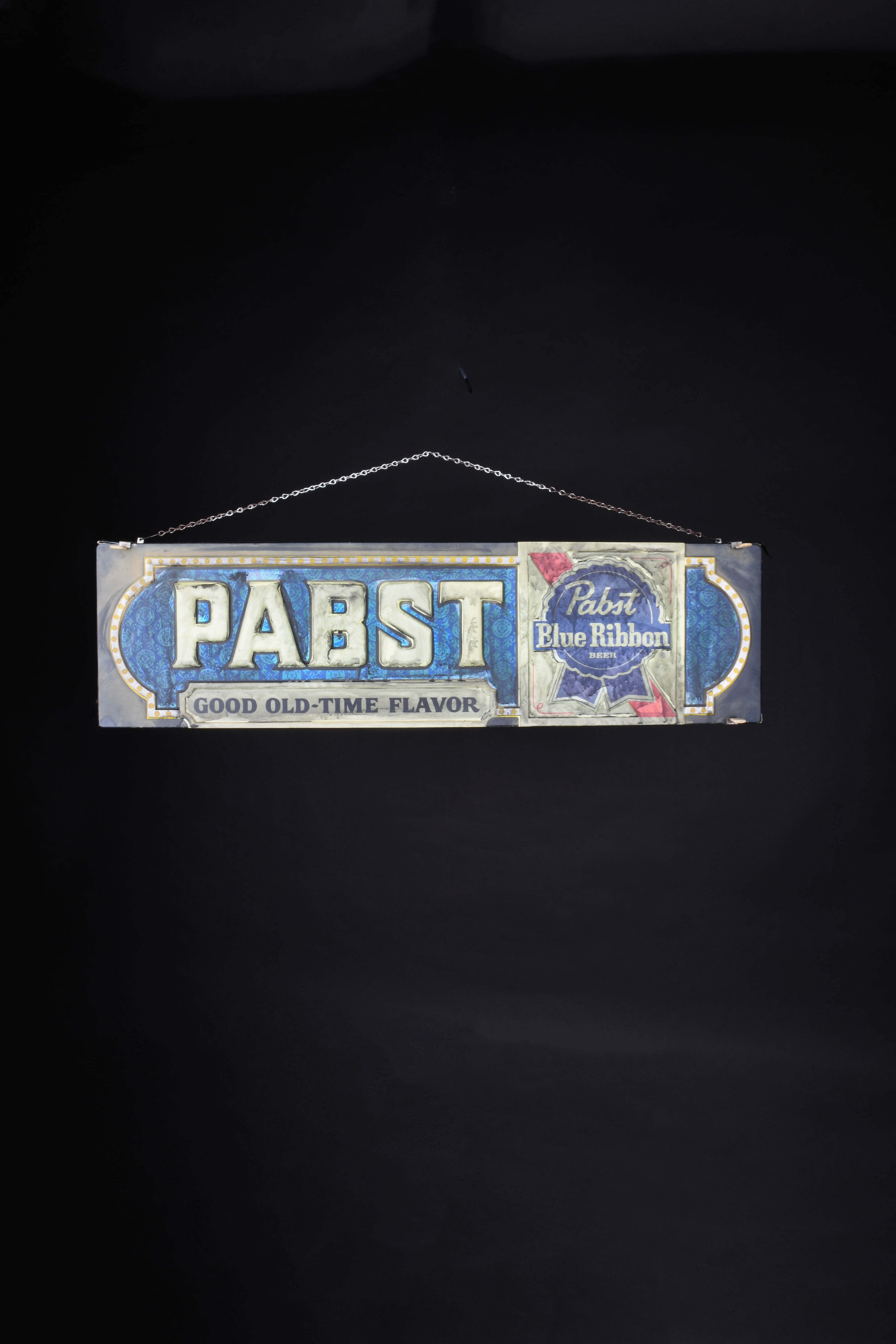 "Pabst" Beer Fluorescent Sign | Hanging Fixtures | Collection | City ...