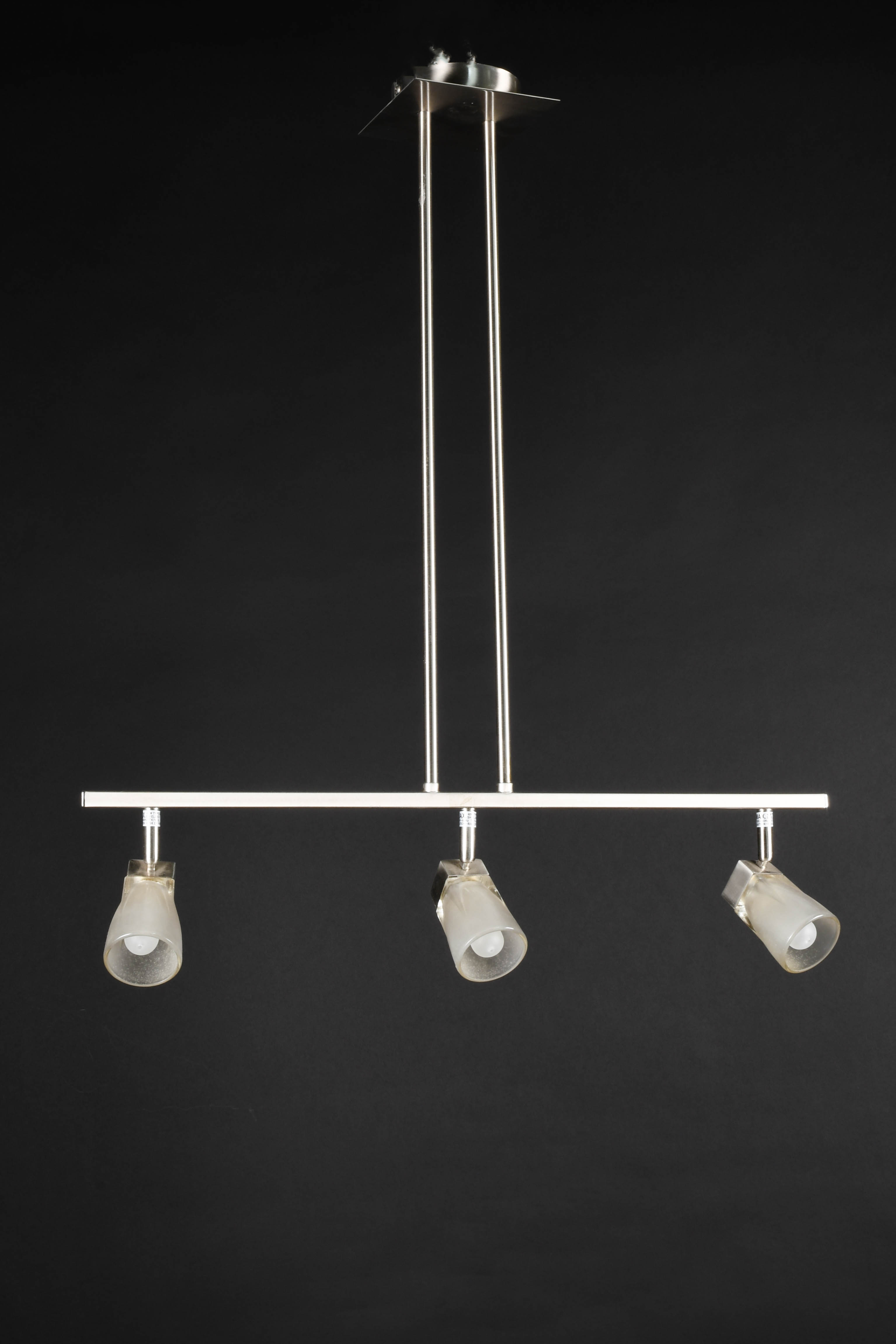 24" Three Light "Track" Style Linear Hanging Fixture | Hanging Fixtures ...