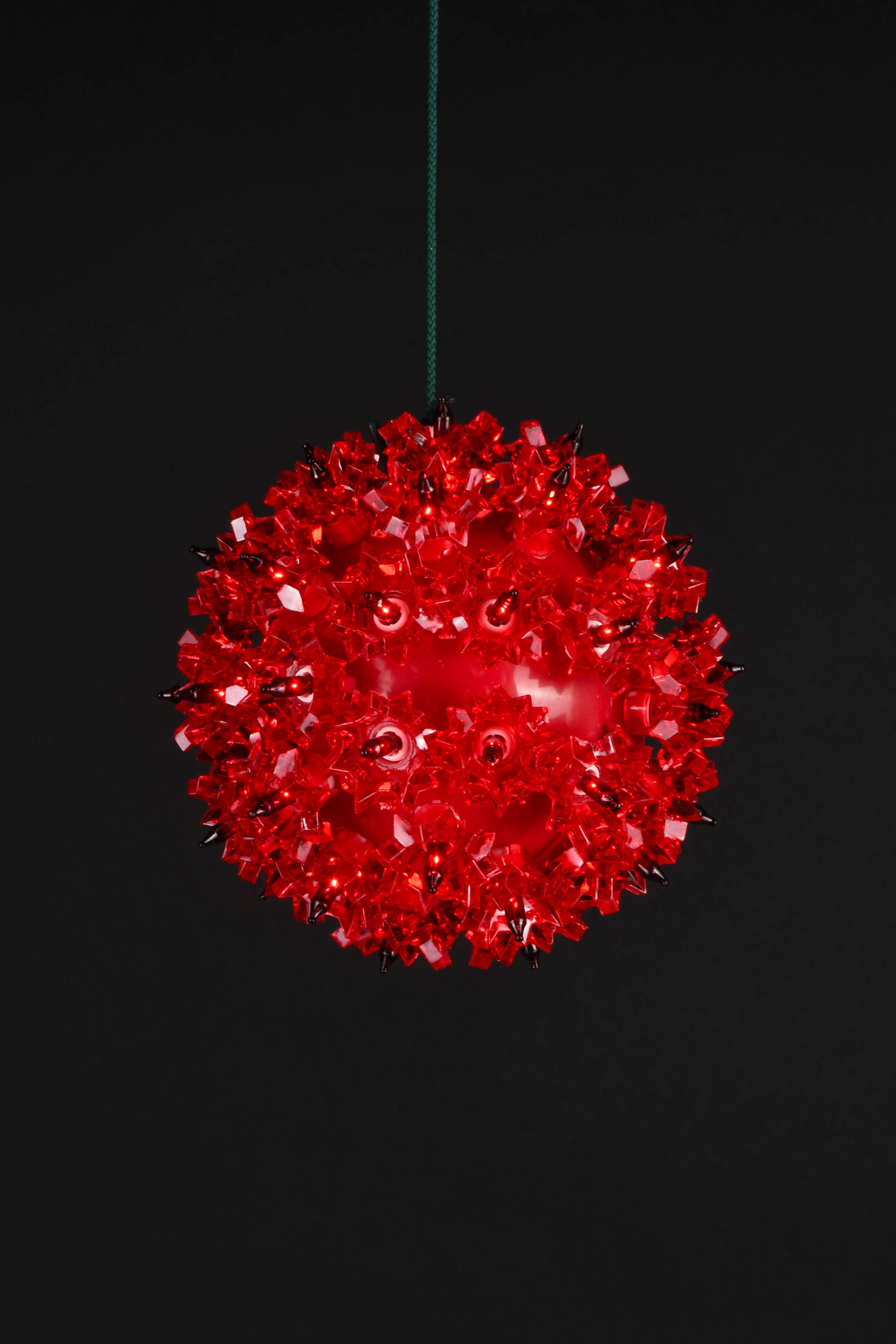 6" Red Hanging Holiday Globe | Hanging Fixtures | Collection | City ...