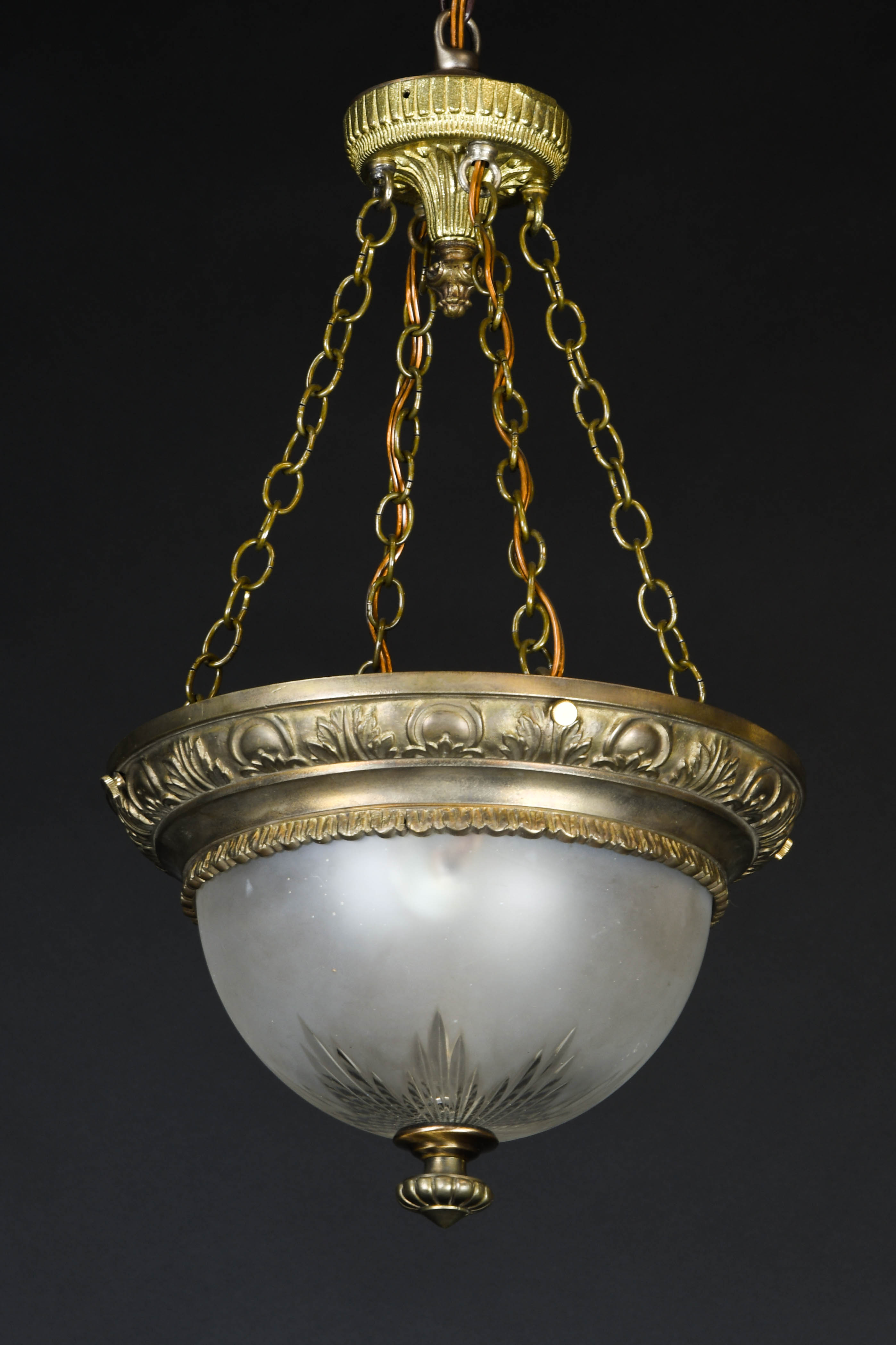 Brass Bowl Hanging Fixture | Hanging Fixtures | Collection | City ...