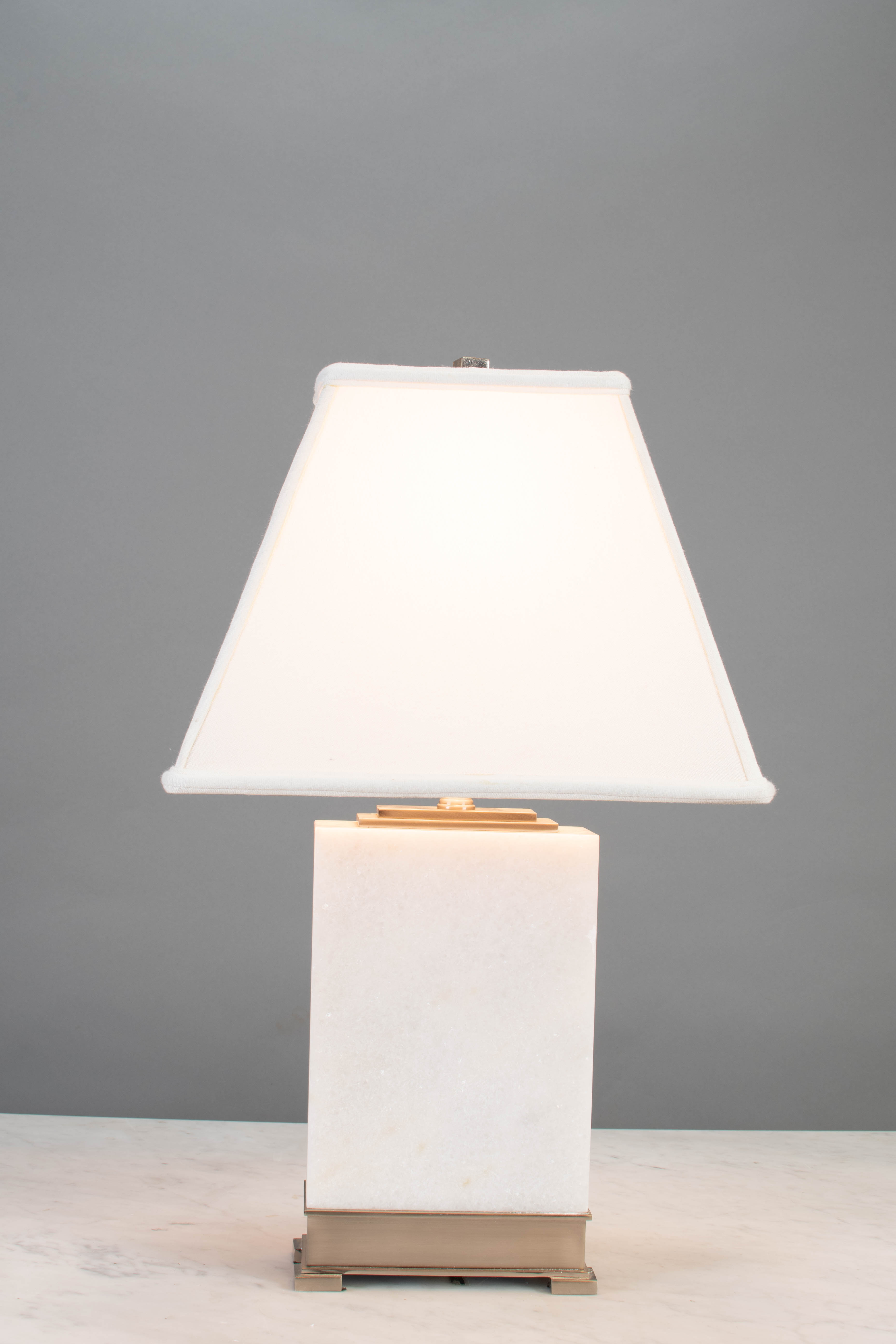 White Square Marble Table Lamp | Table Lamps | Collection | City ...