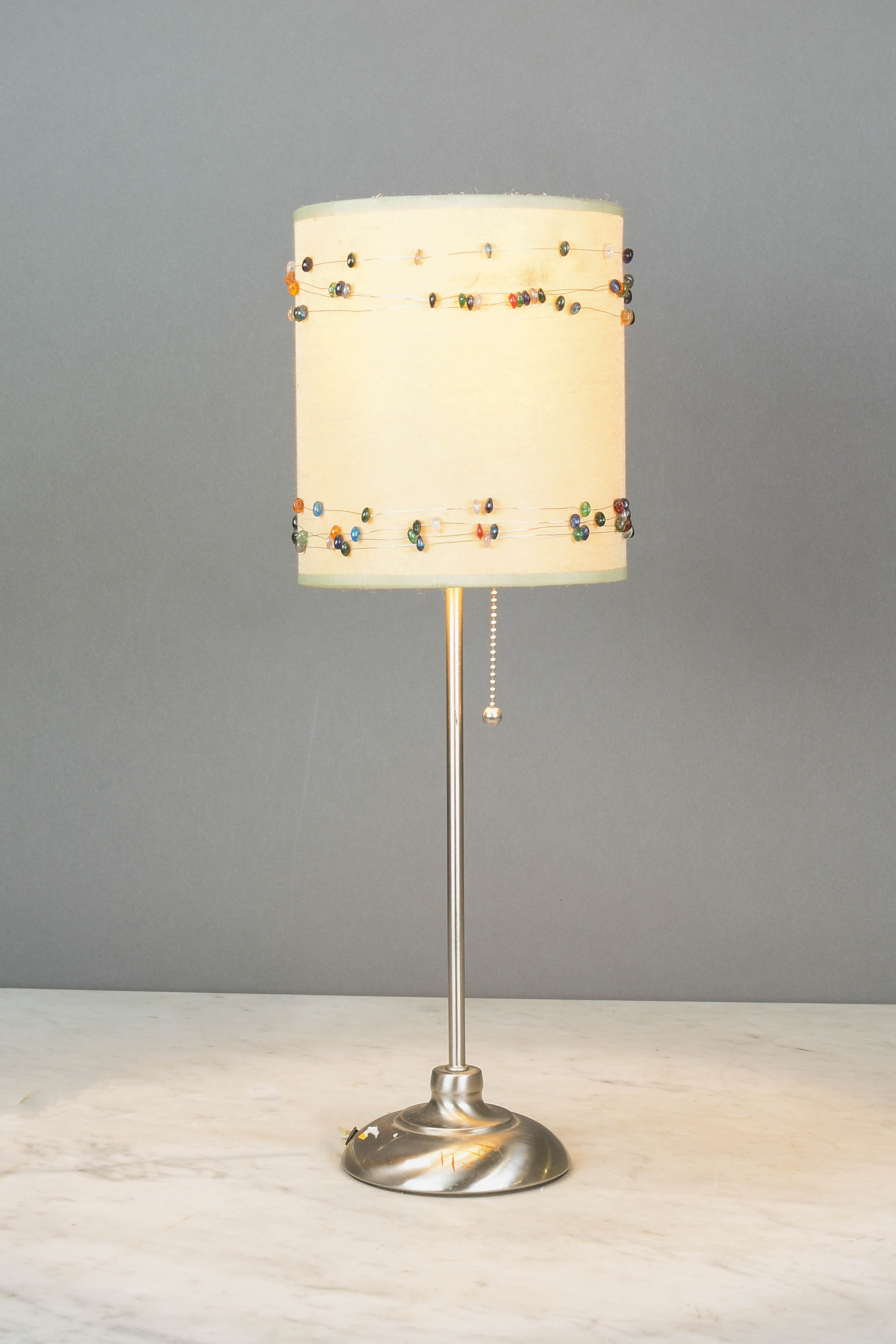 Stick Table Lamp w/Christmas Light Shade | Table Lamps | Collection ...