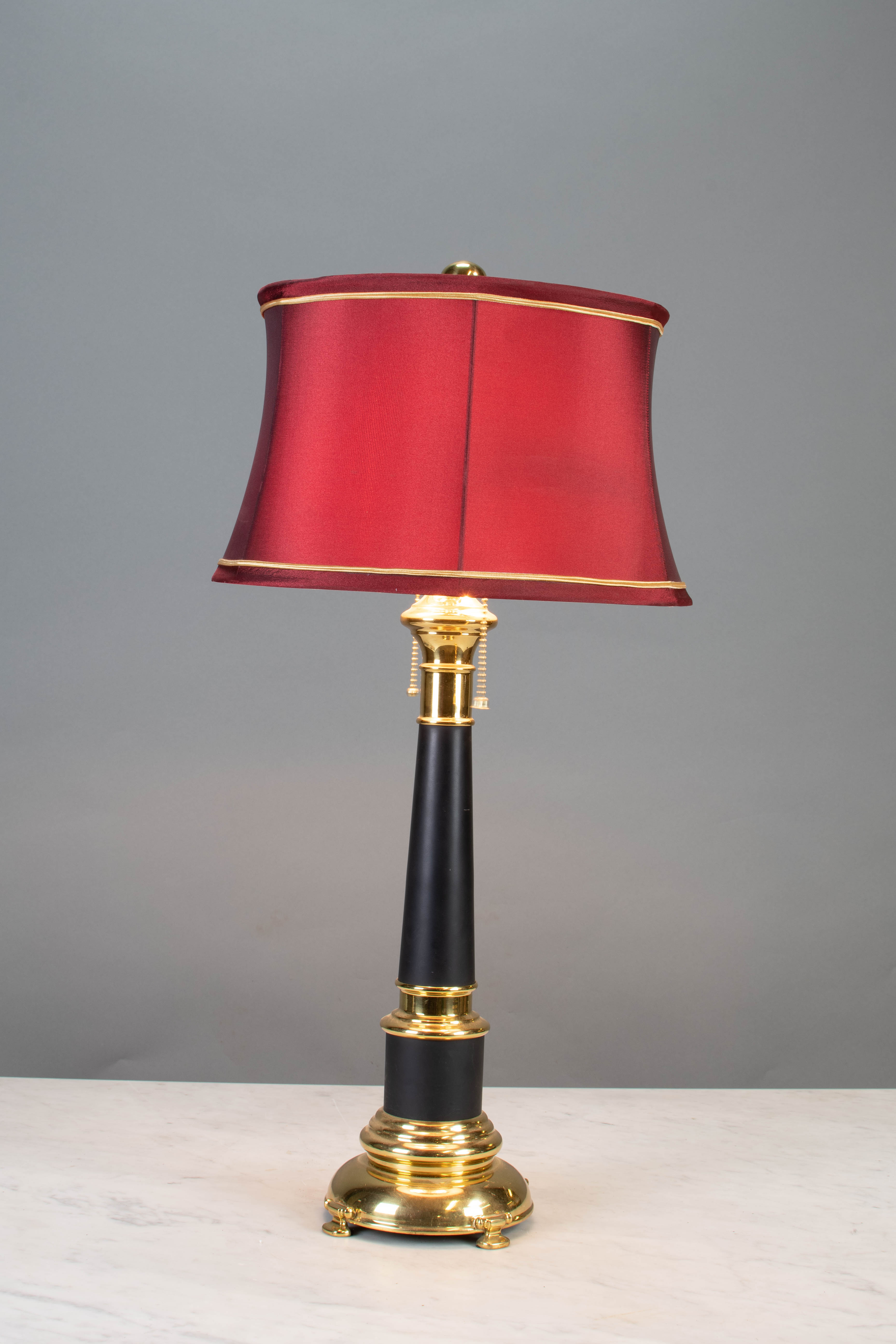 Black & Brass Table Lamp | Table Lamps | Collection | City ...