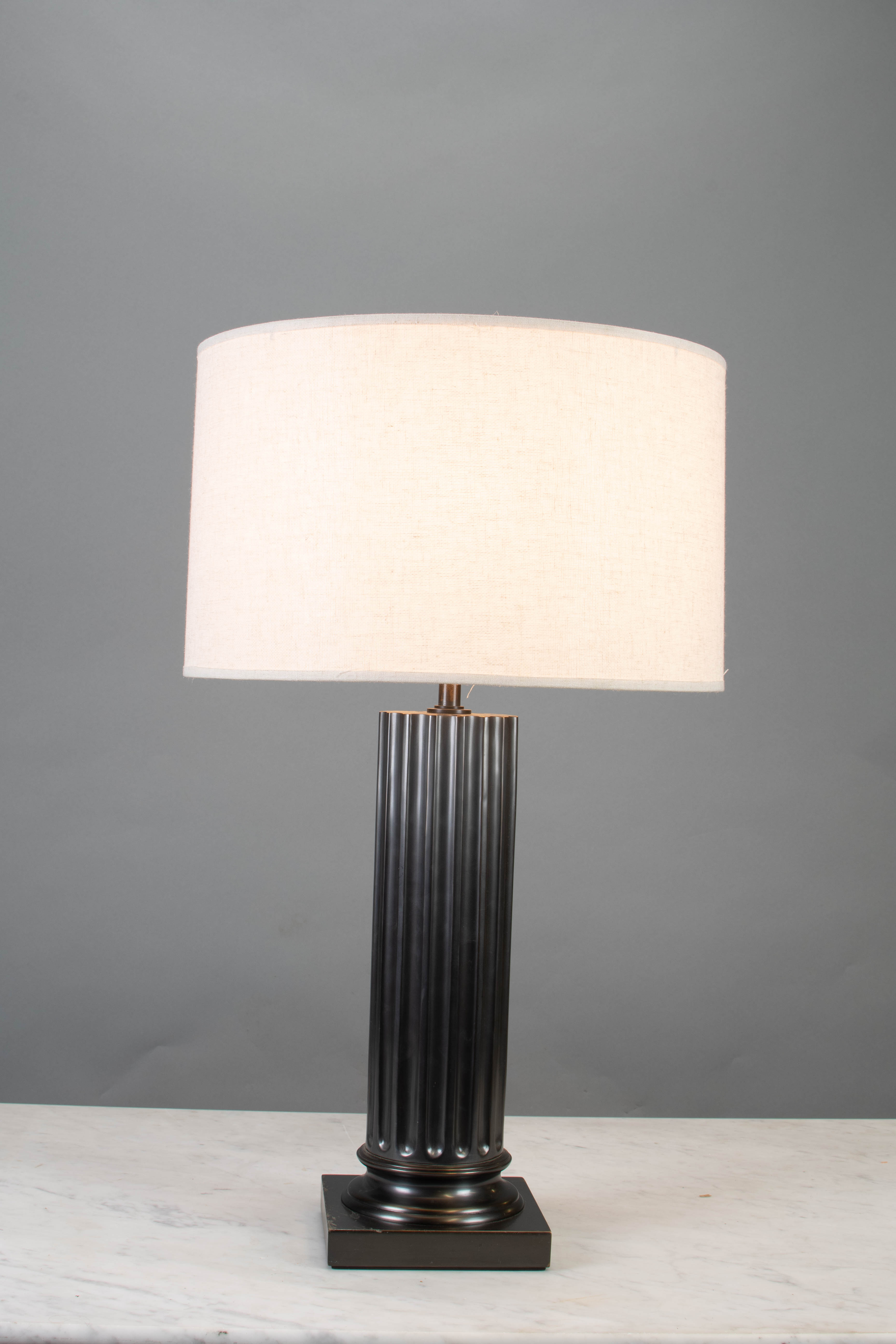 Large Collumn Table Lamp | Table Lamps | Collection | City ...