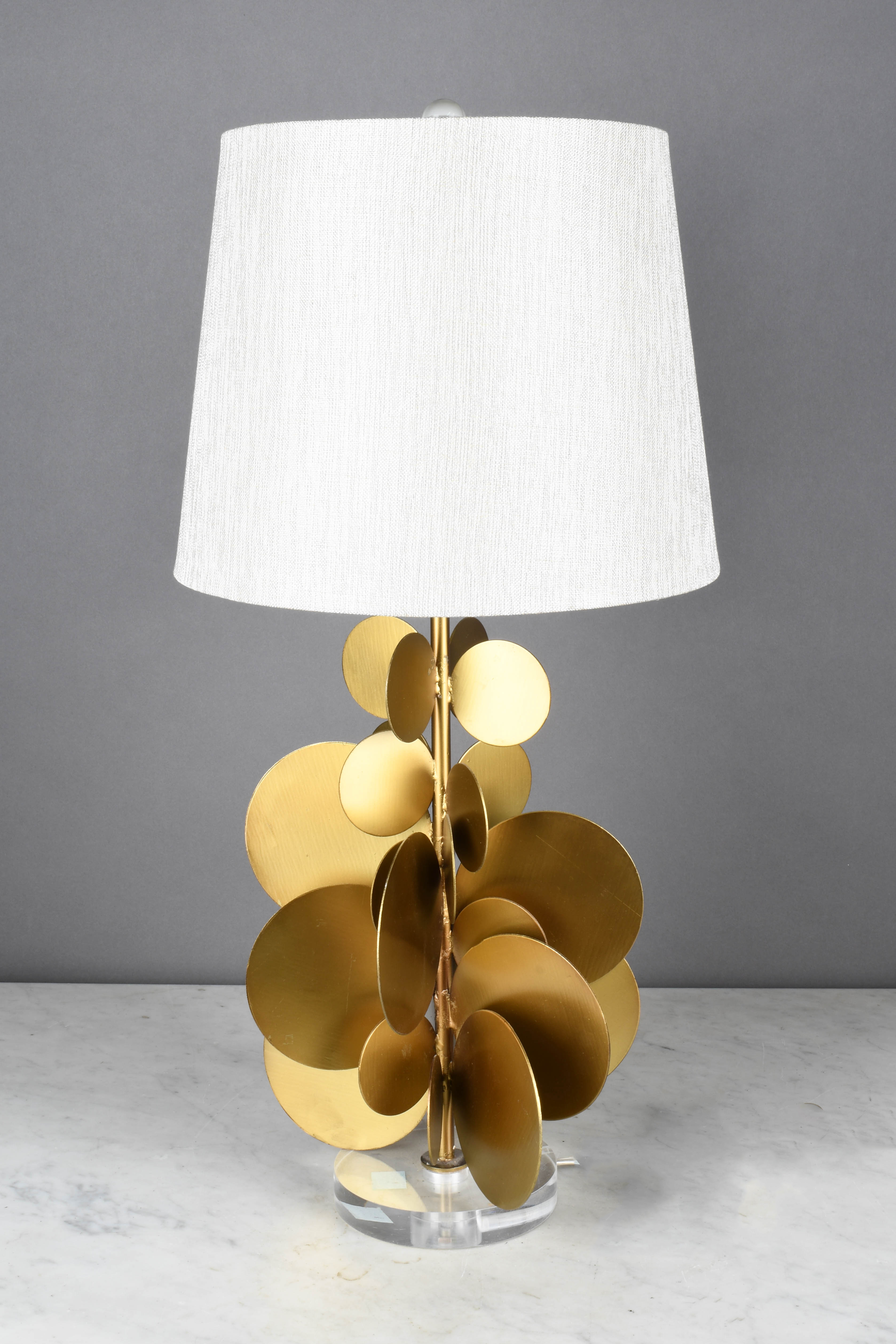 Modern Abstract Brass Table Lamp | Table Lamps | Collection | City ...