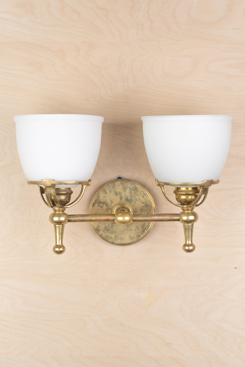 Two Light Wall Sconce w/Frosted Glass Shades | Wall Lights | Collection ...