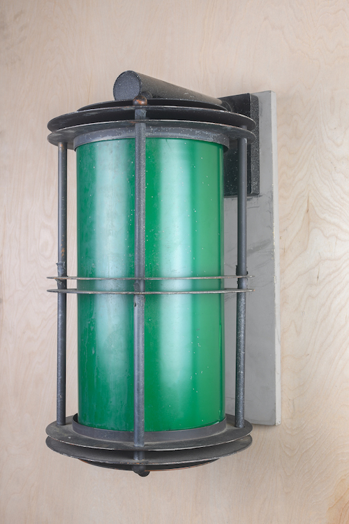 Traditional Police Precinct Sconce (One White Lens) | Wall Lights ...