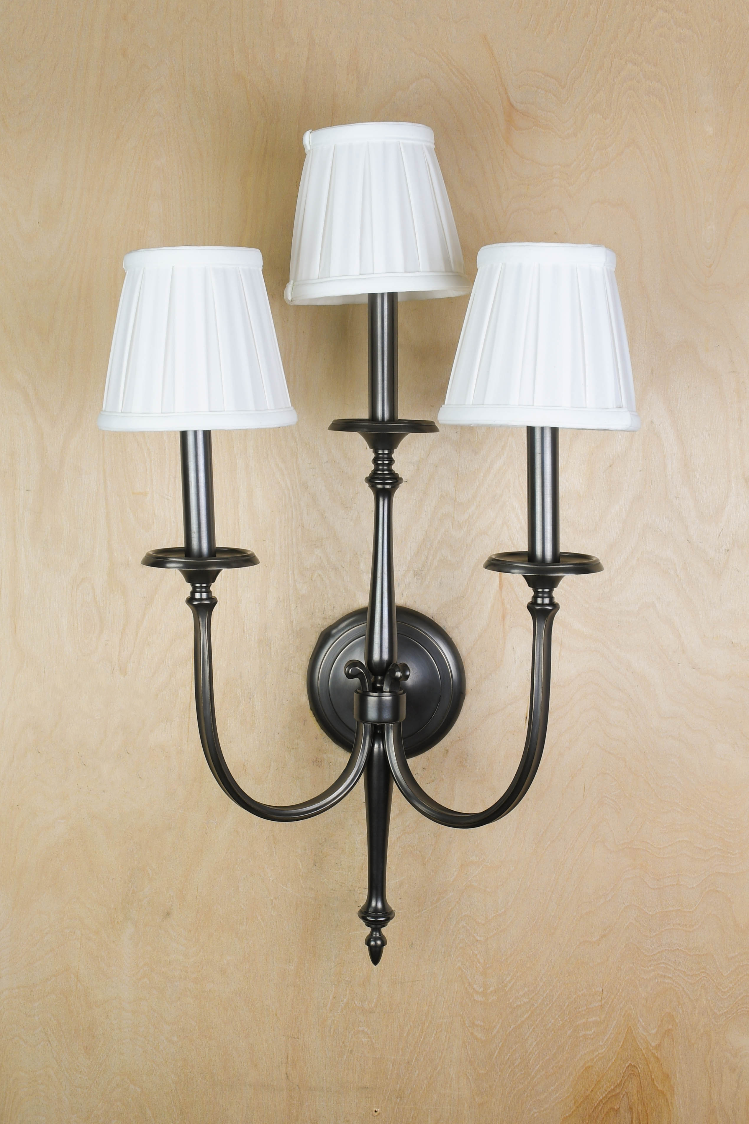 Bronze Three Candle Wall Sconce | Wall Lights | Collection | City ...