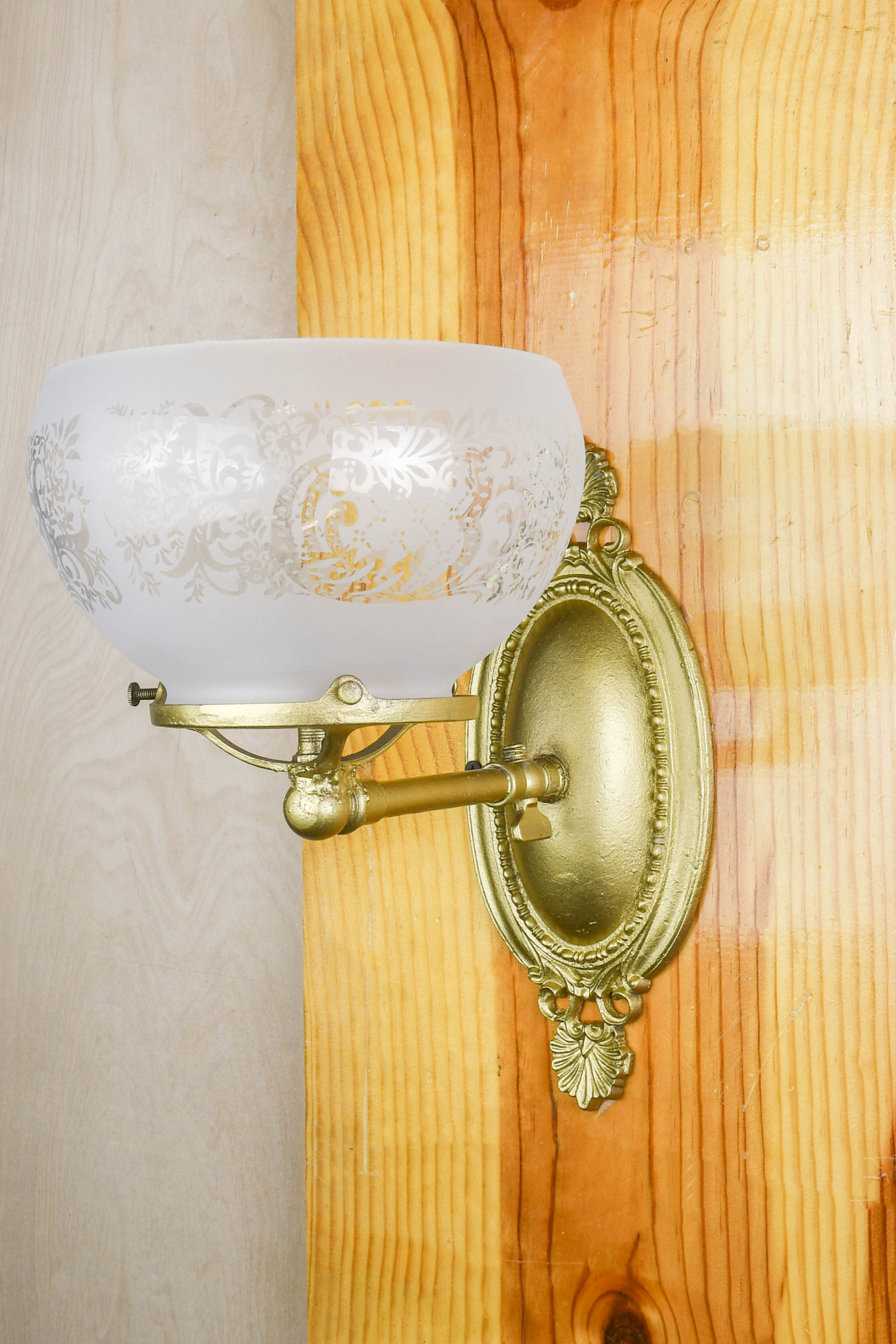 Authentic One Light NonElectric Gaslight Wall Sconce | Wall Lights ...