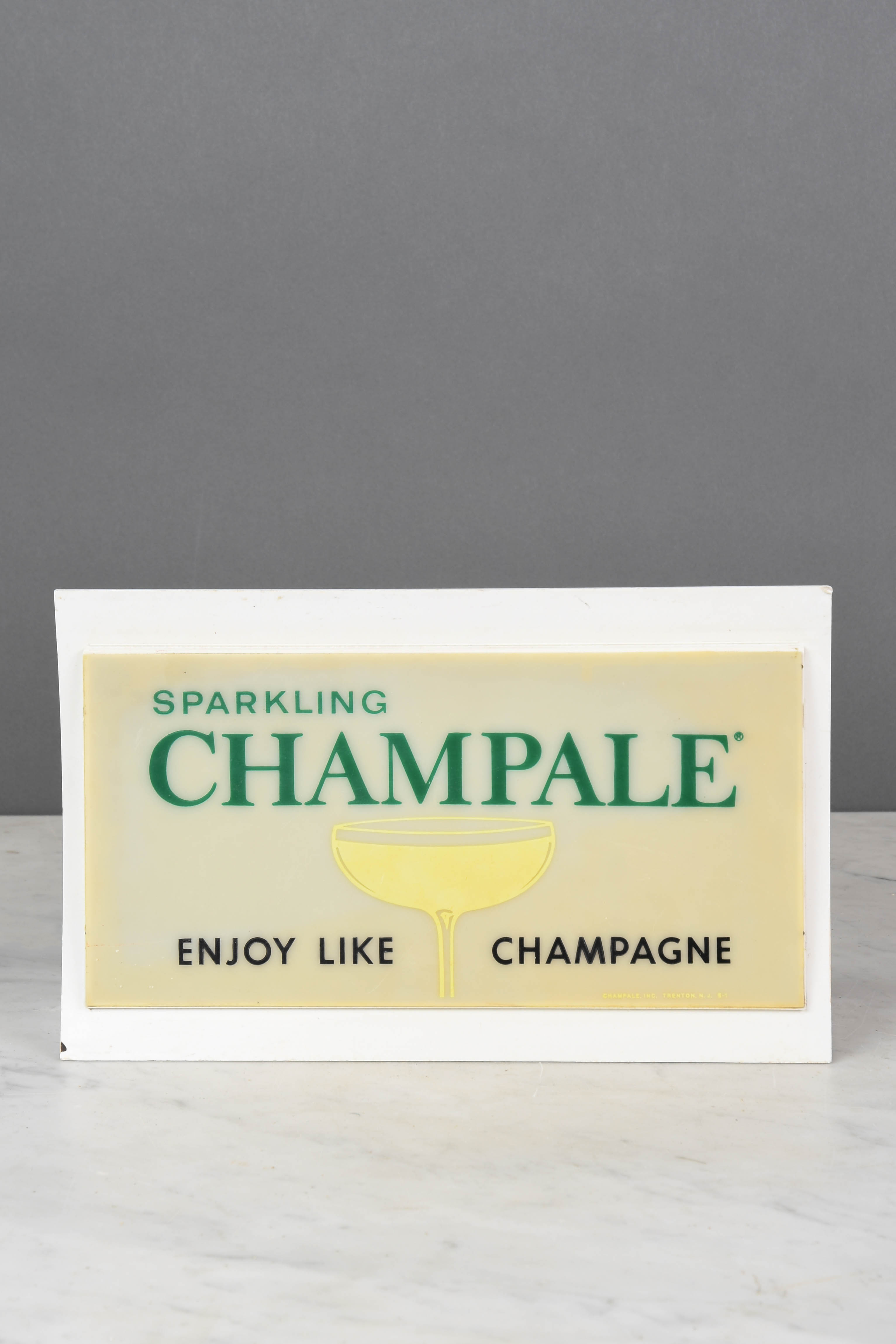 "Sparkling Champale" Sign | Wall Lights | Collection | City ...