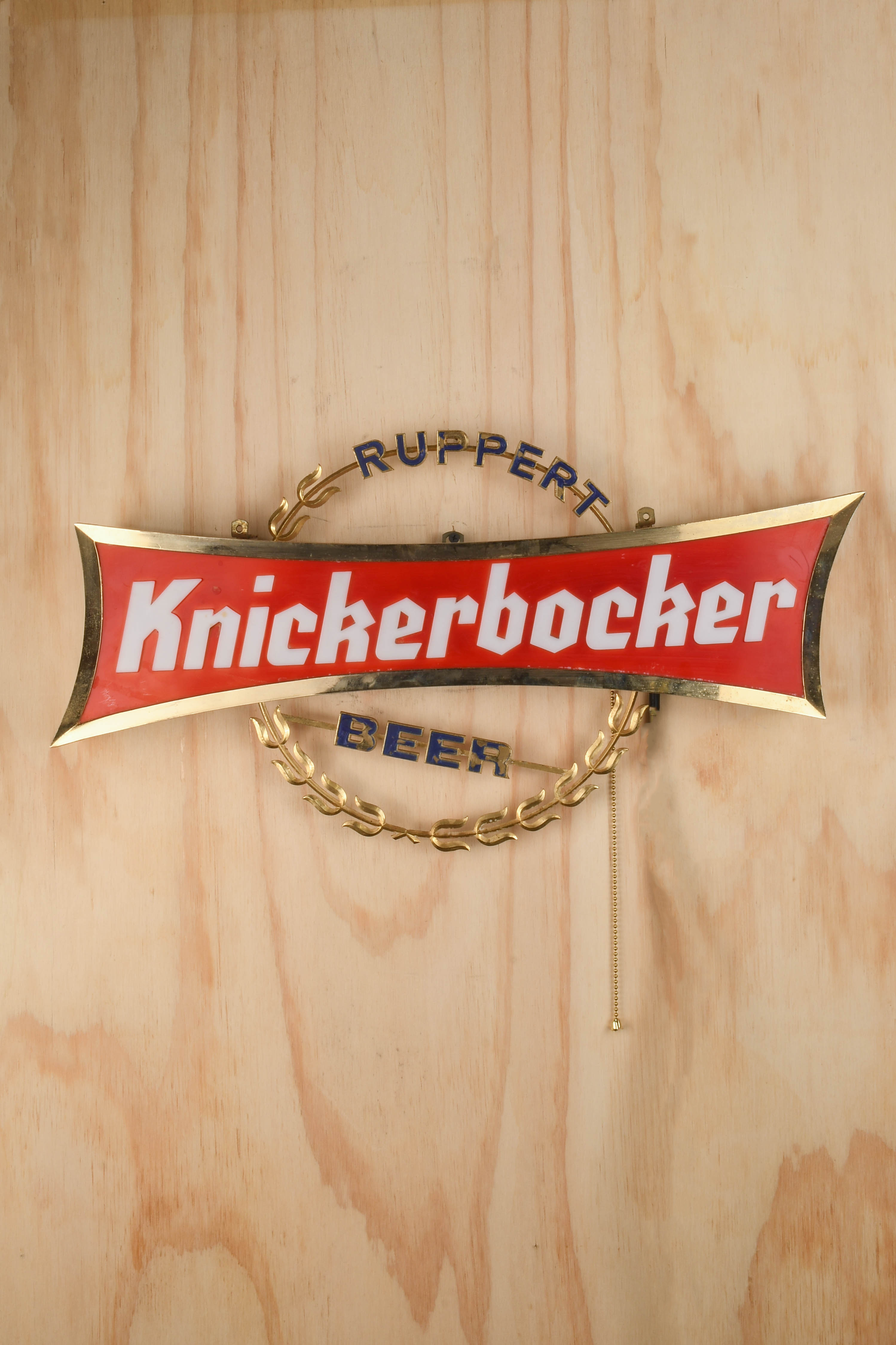Rupert Knickerbocker Beer Sign Light | Wall Lights | Collection | City ...