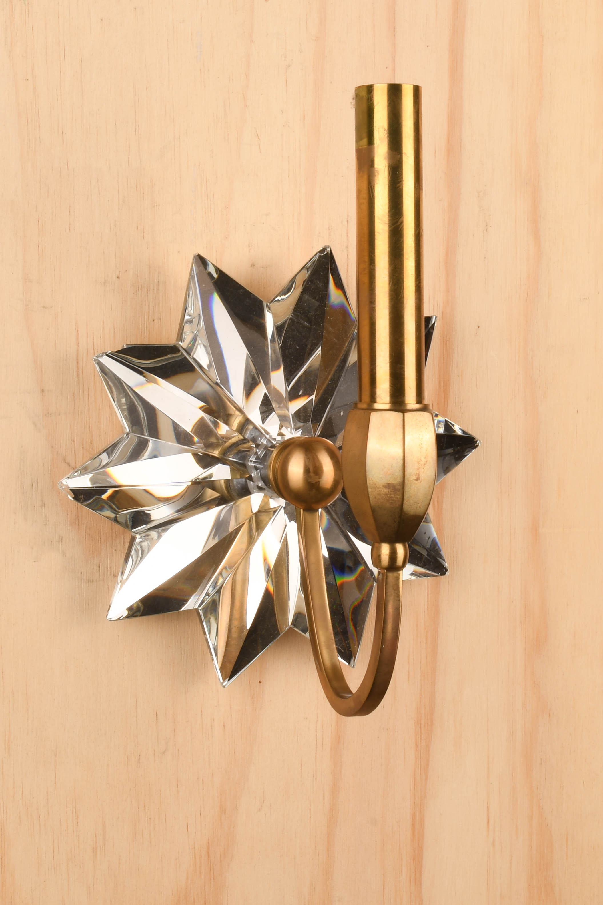 Crystal "Star" Single Light Wall Sconce | Wall Lights | Collection | City Knickerbocker ...