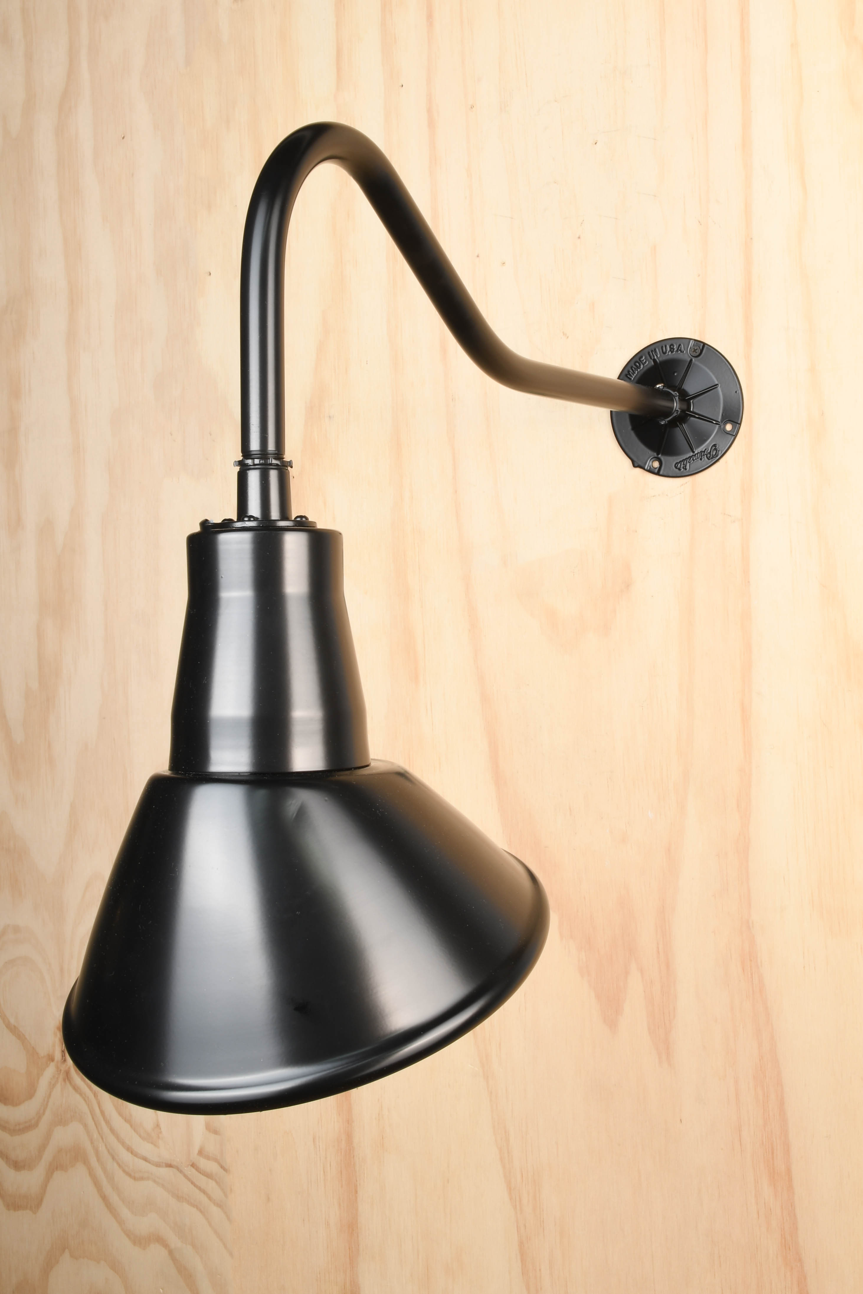 Black Curved Arm Billboard Light | Wall Lights | Collection | City ...