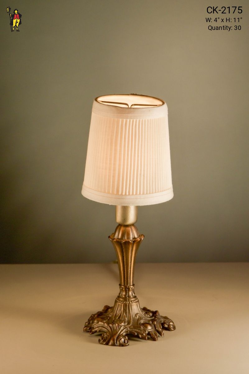Antique Brass Plug In Cafe Table Lamp | Table Lamps | Collection | City ...