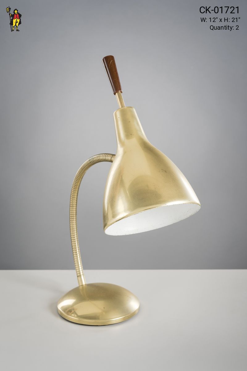 Mid-Century Gooseneck Table Lamp | Desk Lamps | Collection | City ...