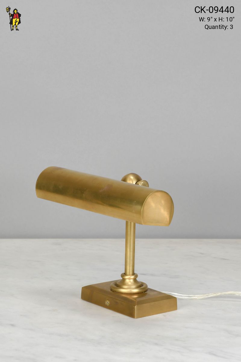 Small Brass Task Light | Desk Lamps | Collection | City Knickerbocker ...