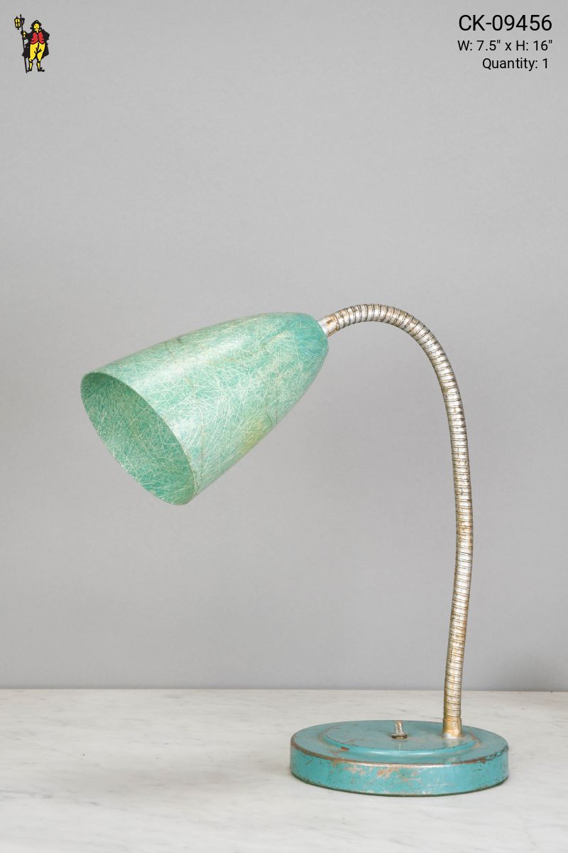 Green Shaded Gooseneck Desk Lamp | Desk Lamps | Collection | City ...