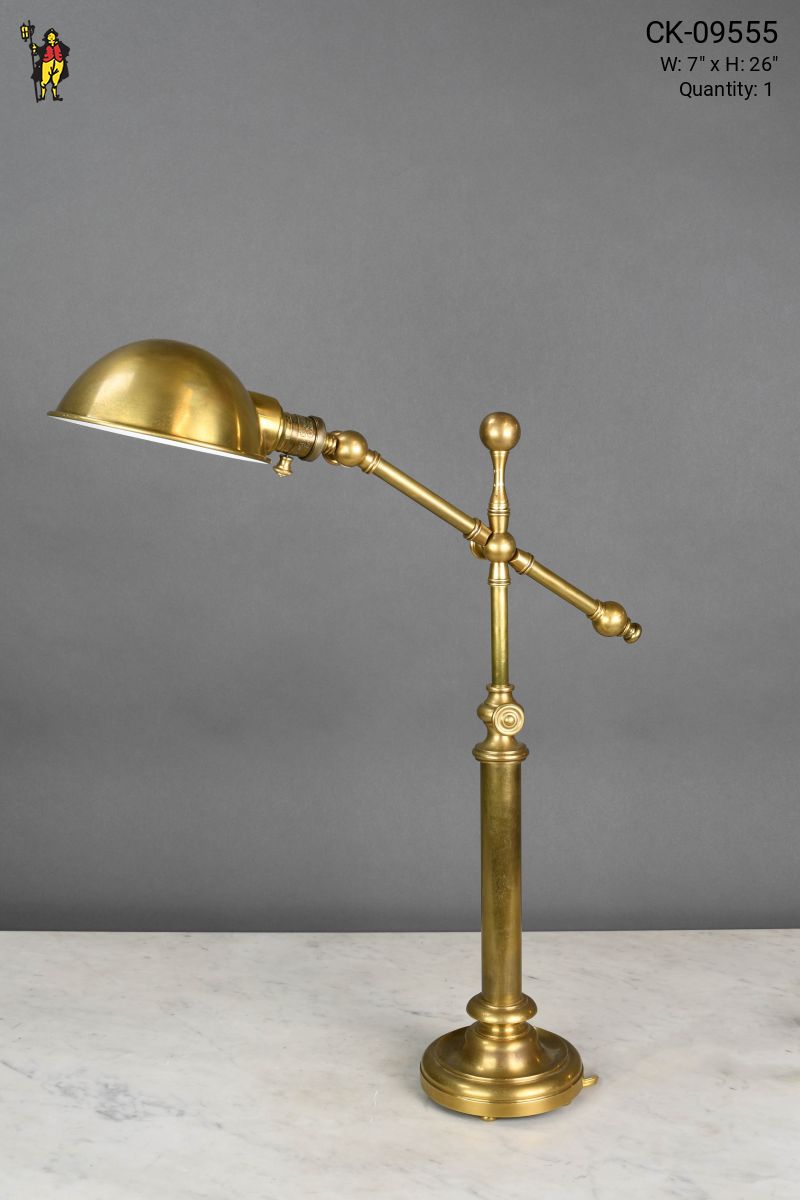 Adjustable Brass Task Lamp | Desk Lamps | Collection | City ...