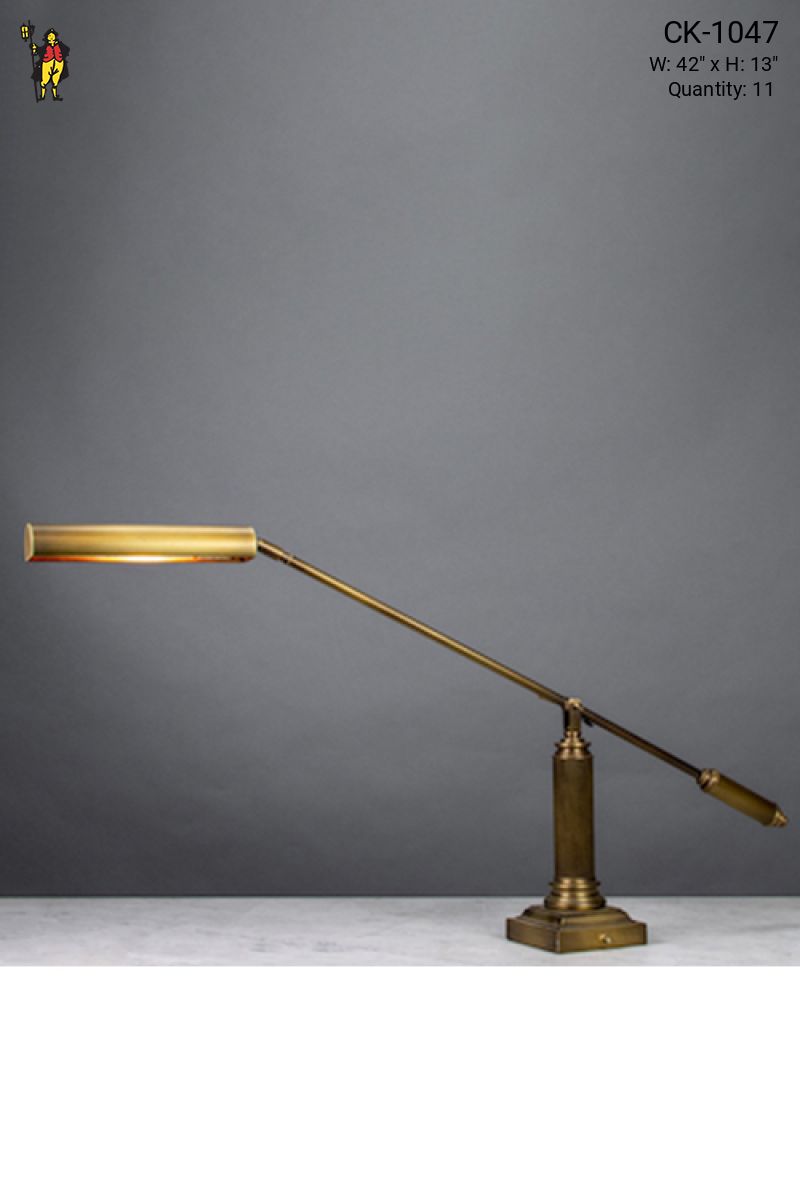 Large Brass Desk Lamp | Desk Lamps | Collection | City Knickerbocker ...