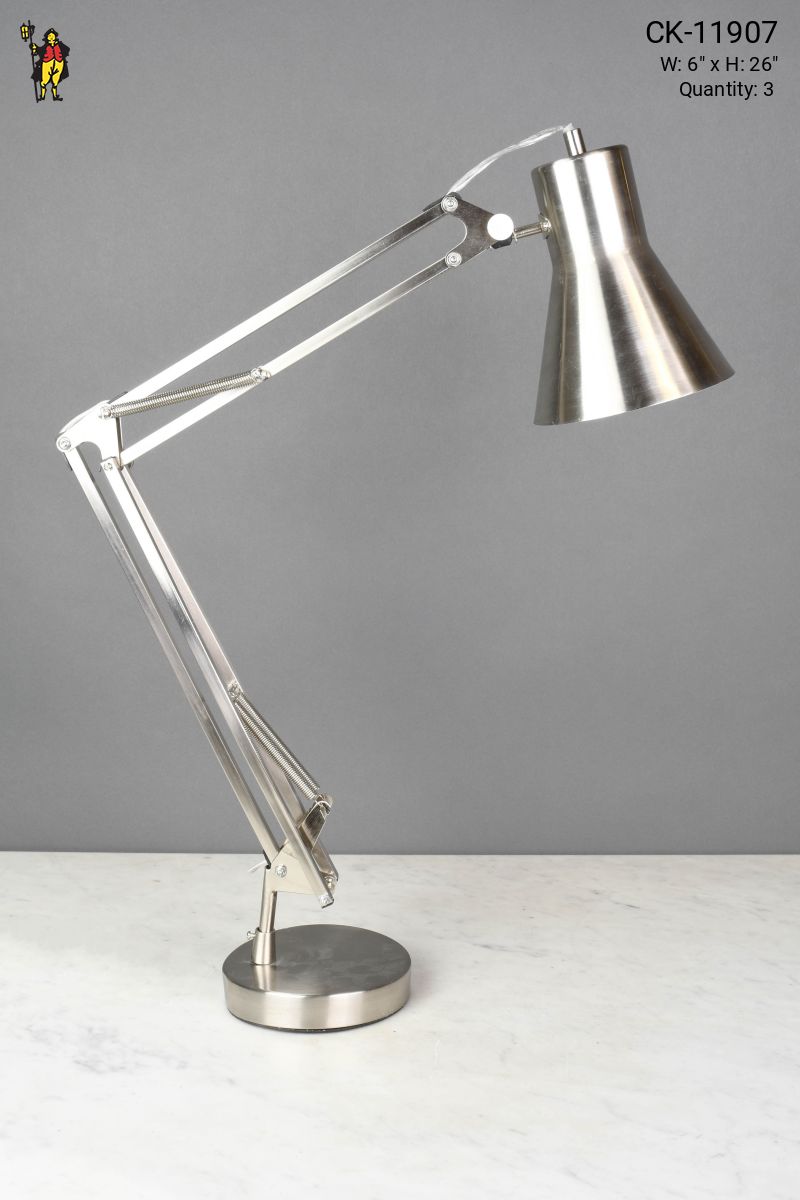 Nickel Architect Desk Lamp | Desk Lamps | Collection | City ...