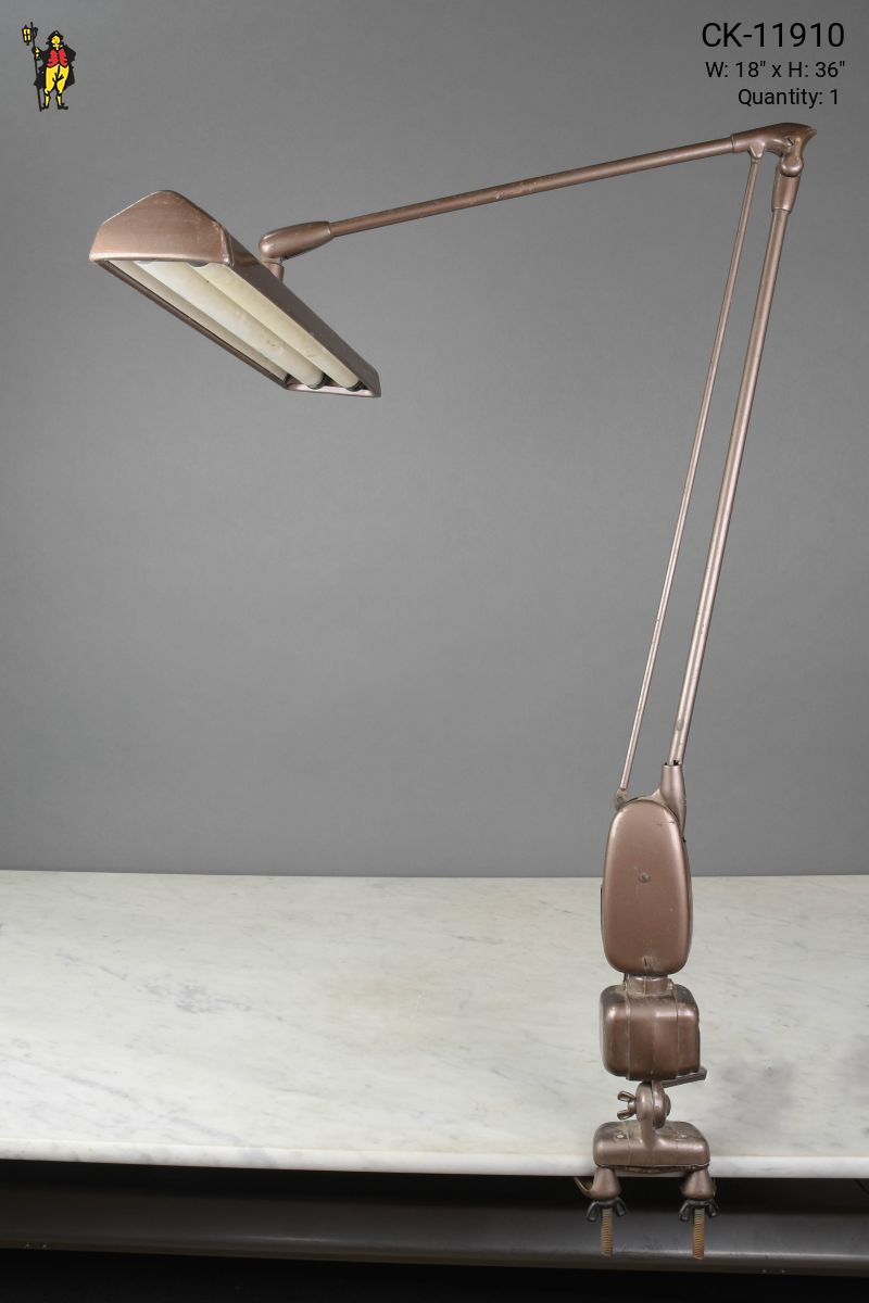 Clamp-On Industrial Desk Lamp | Desk Lamps | Collection | City ...