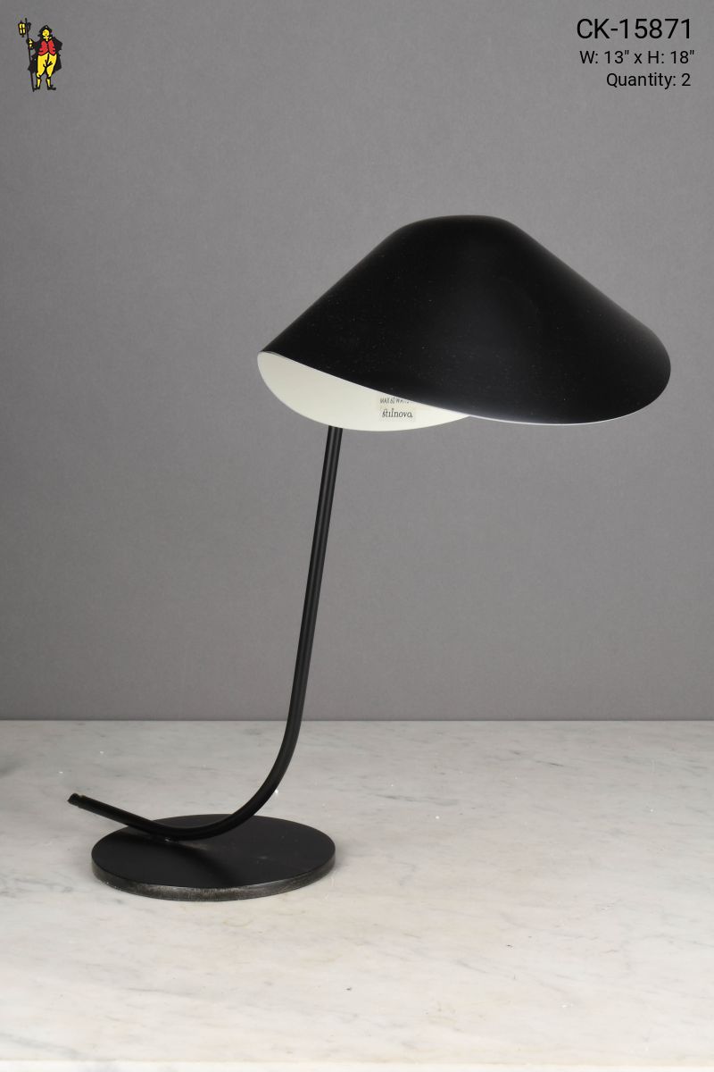 Black Metal Shaded Modern Desk Lamp | Desk Lamps | Collection | City ...