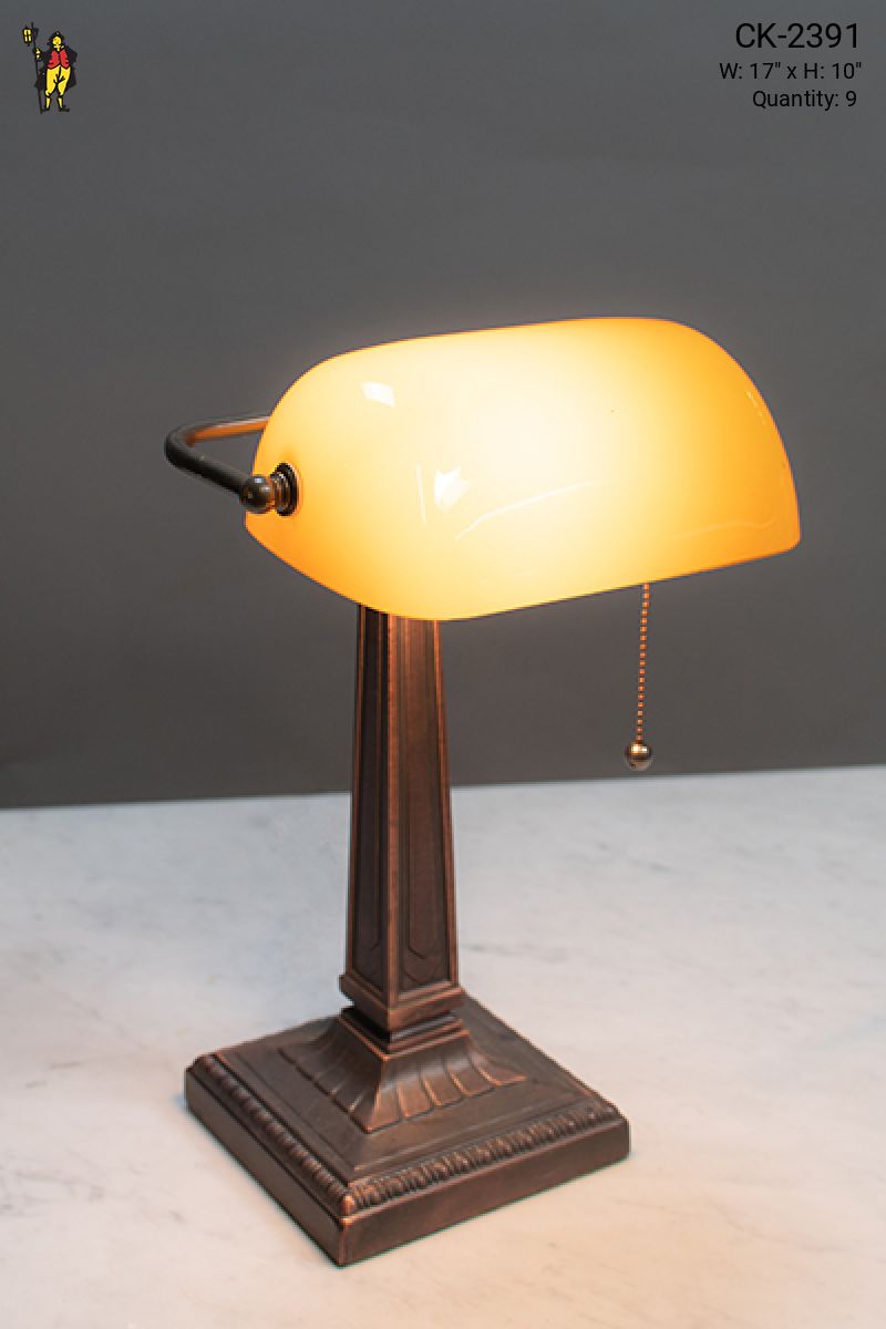 Traditional Banker's Lamp | Desk Lamps | Collection | City ...