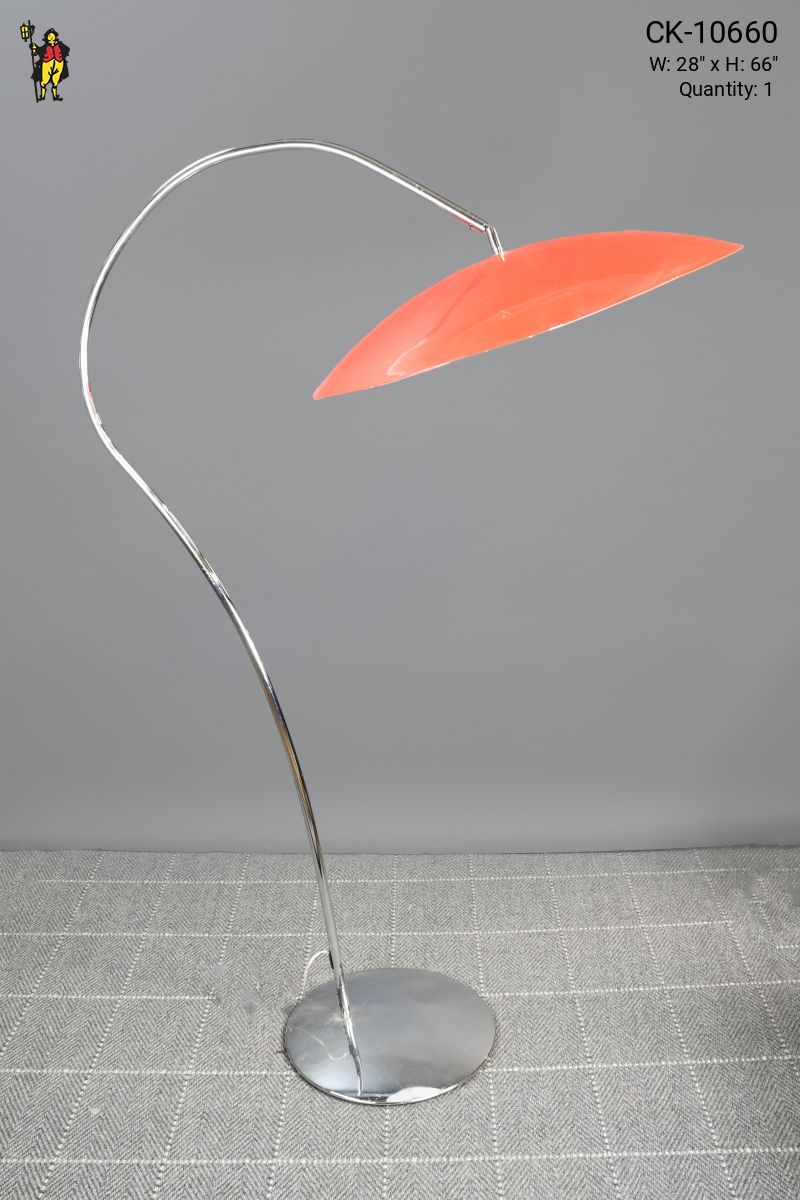 Oversize Red Shaded Modern Floor Lamp | Floor Lamps | Collection | City ...