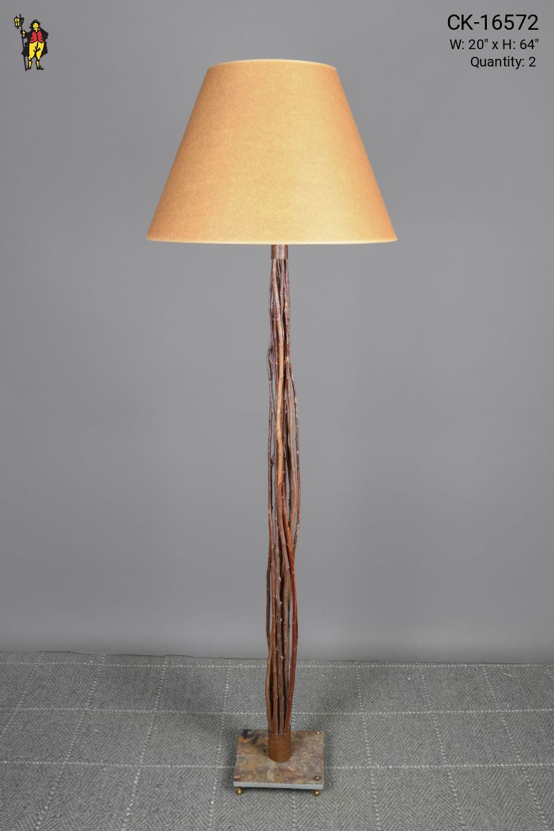 Wooden "Sticks" Floor Lamp | Floor Lamps | Collection | City ...