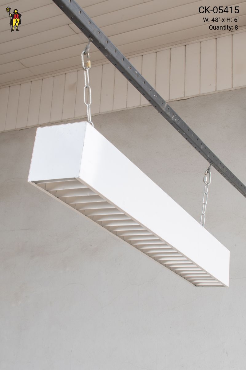 4' Two Bulb Rectangular Box w/ Luv. Reflectors | Fluorescents ...