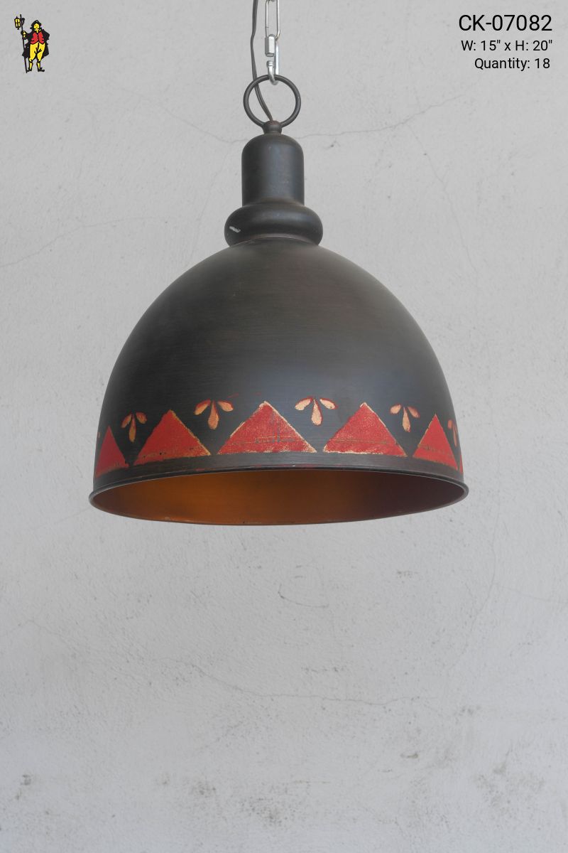 Painted Industrial Hanging Dome | Hanging Fixtures | Collection | City ...