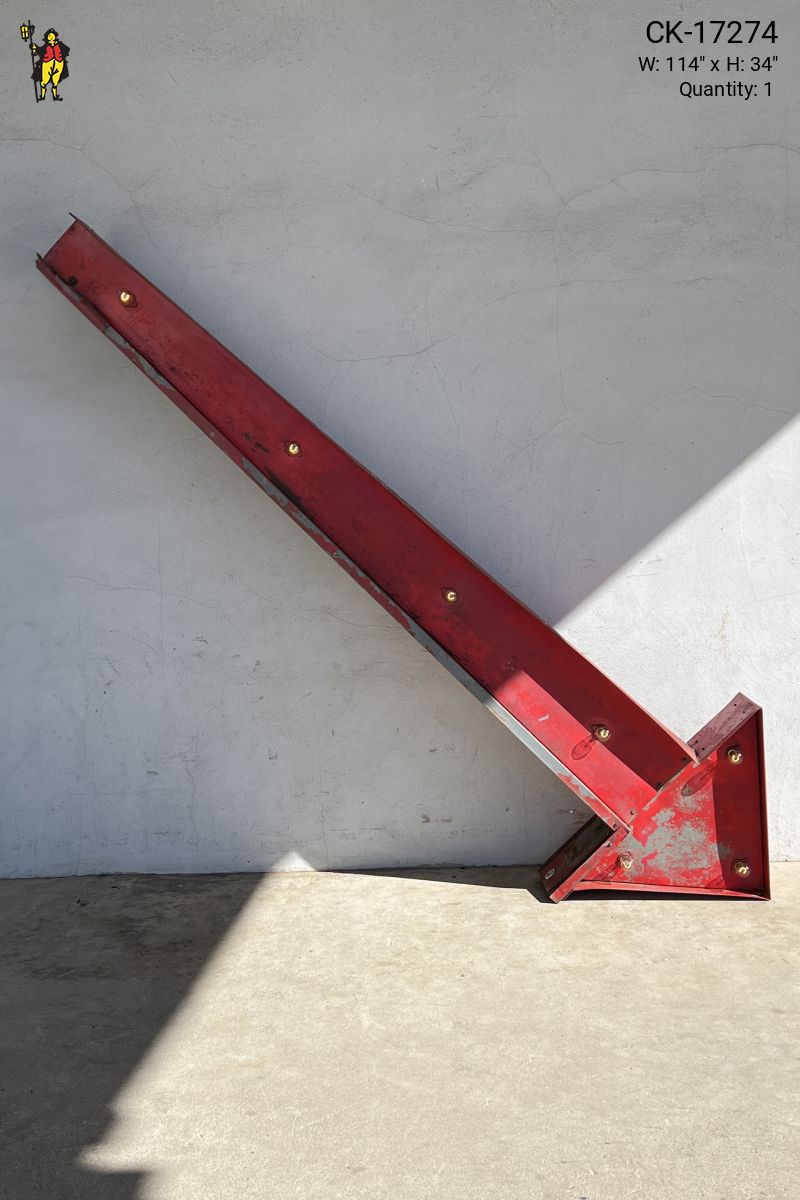 Red Metal Light Up Arrow (Double Sided) | Hanging Fixtures | Collection ...