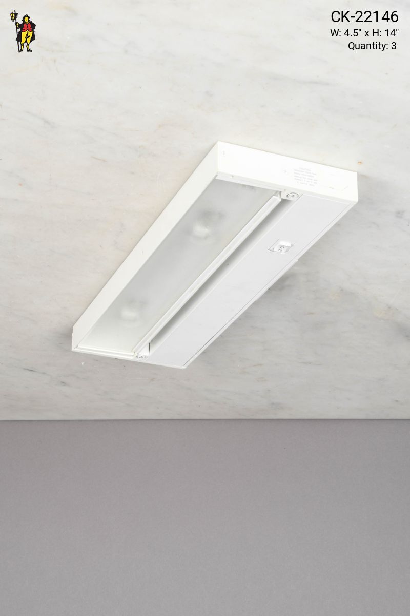 14" White Halogen Under Cabinet Light | Hanging Fixtures | Collection ...