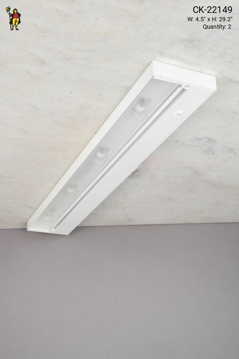 29" White Halogen Under Cabinet Light | Hanging Fixtures | Collection ...