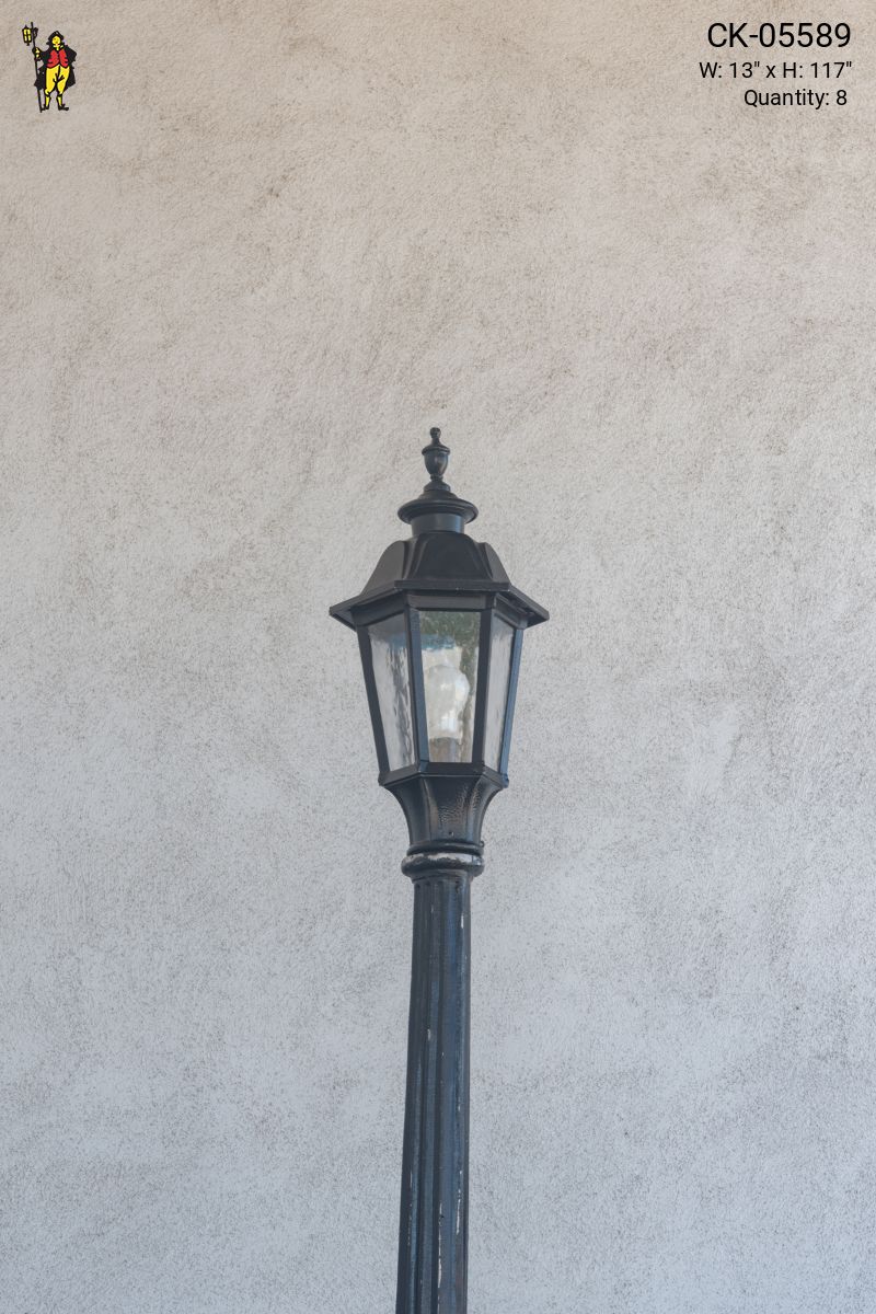 Park Style Eight Foot Lamp Post (Smaller Head) | Outdoor | Collection ...