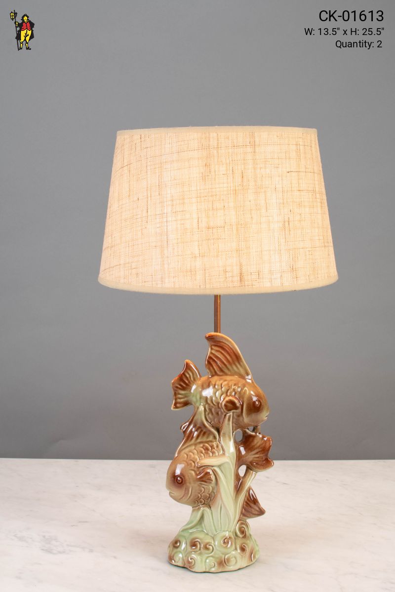 Ceramic Fish Table Lamp | Table Lamps | Collection | City Knickerbocker ...