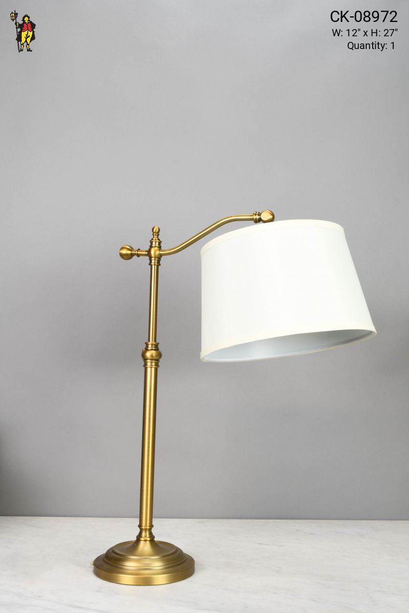 Adjustable Brass Bridge Table Lamp | Table Lamps | Collection | City ...