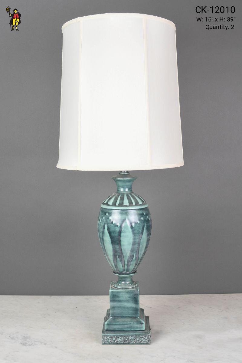 Tall Turquoise Table Lamp | Table Lamps | Collection | City ...