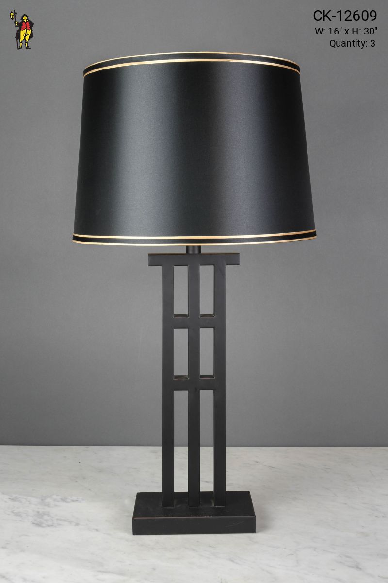 Black Table Lamp | Table Lamps | Collection | City Knickerbocker ...