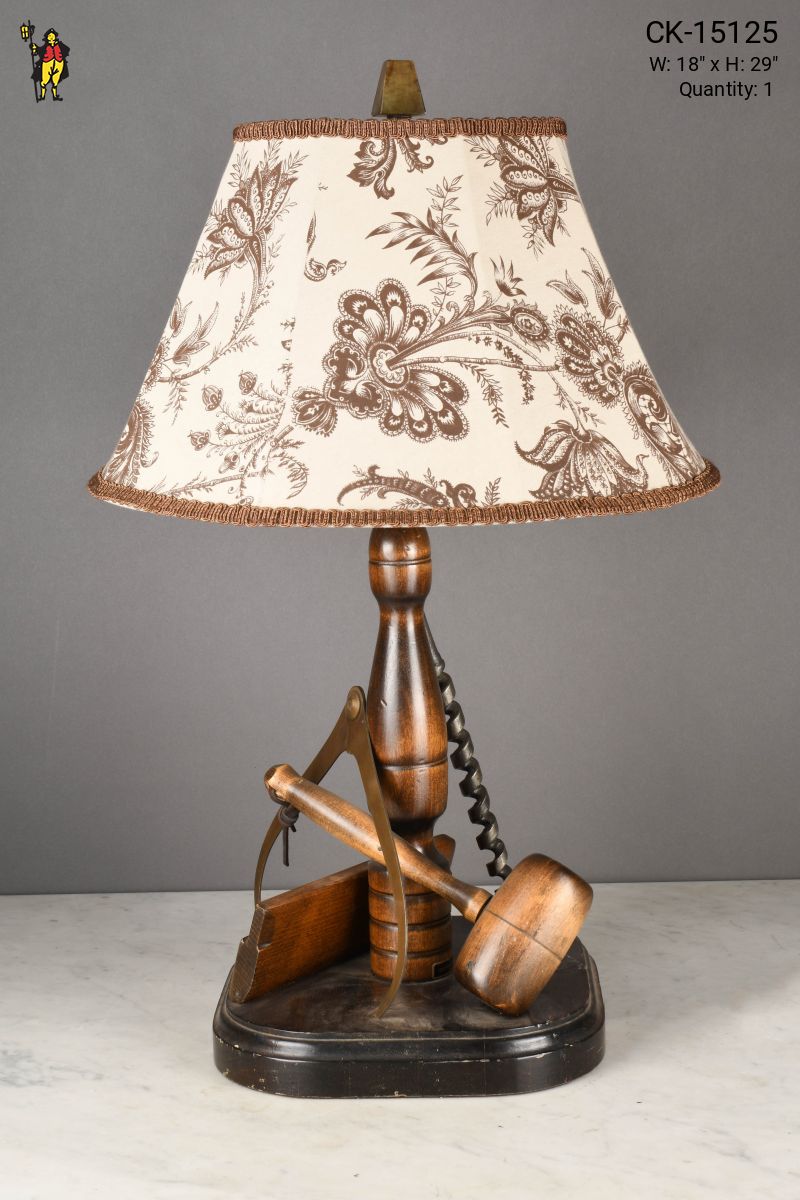 Wooden Tools Themed Table Lamp | Table Lamps | Collection | City ...