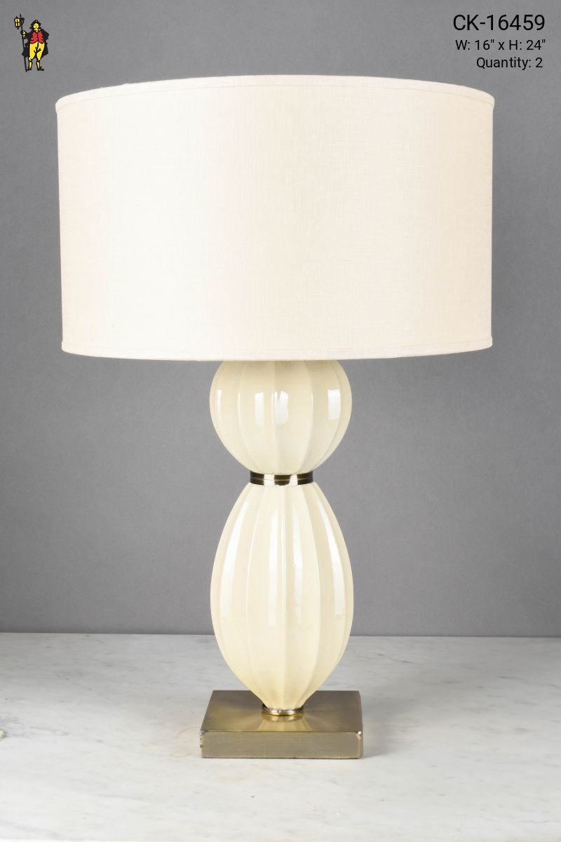 Beige Ceramic Table Lamp | Table Lamps | Collection | City ...